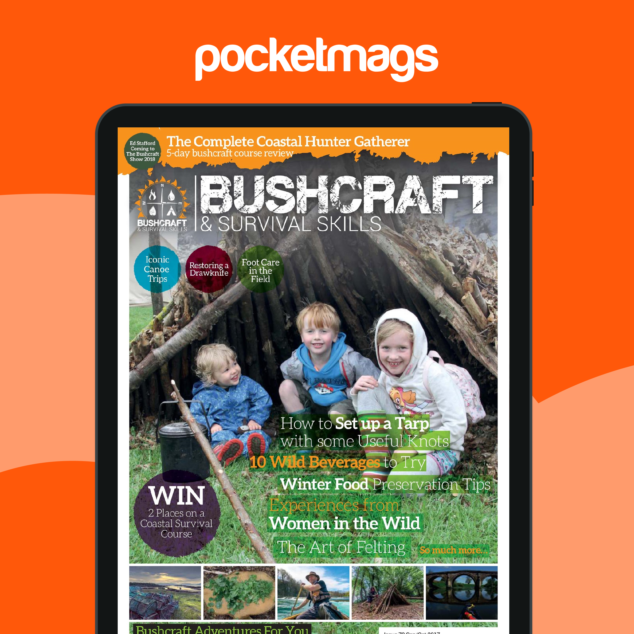 Bushcraft & Survival Skills Magazine - Issue 70 Edición anterior