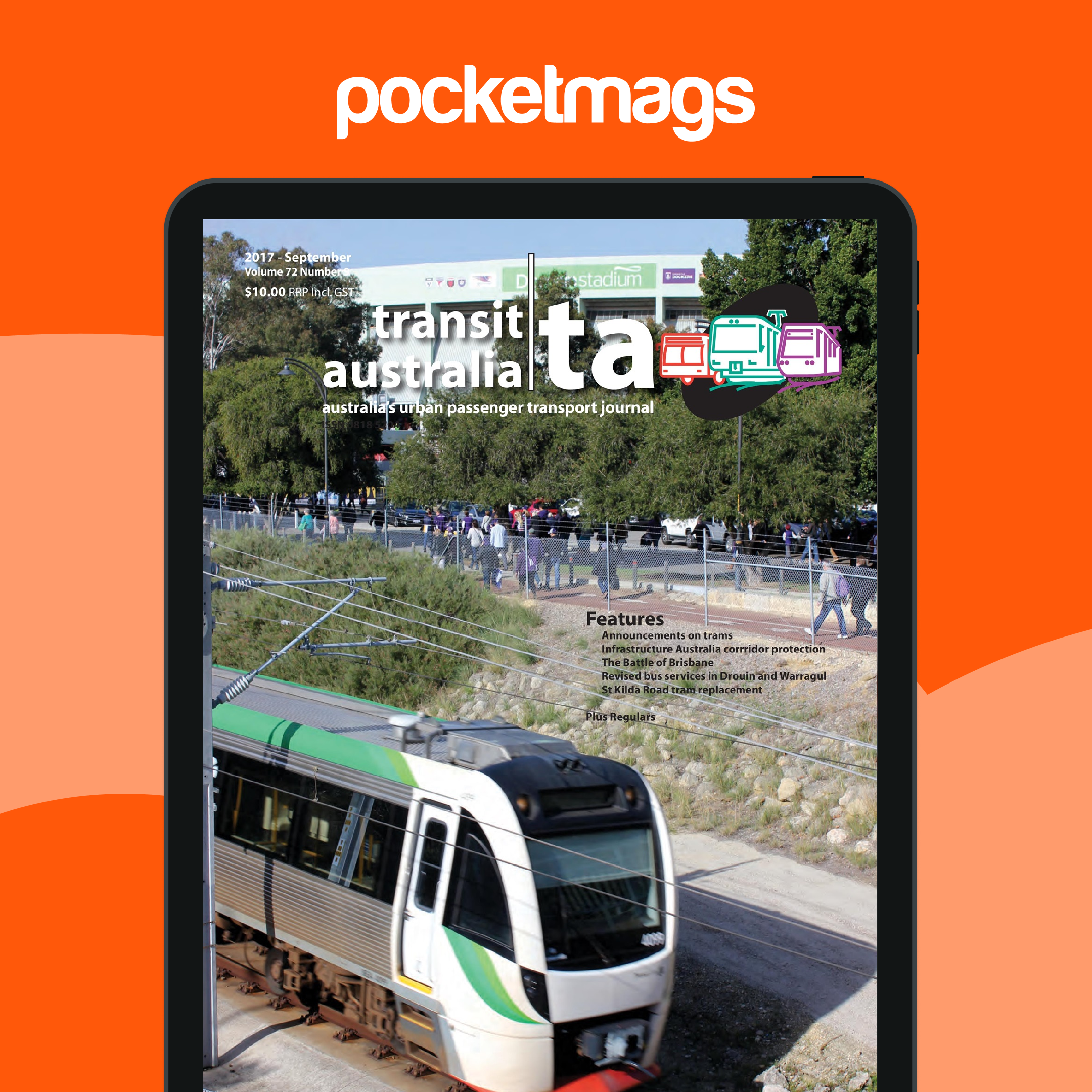 Transit Australia Magazine - September 2017 Retour à l'édition précédente