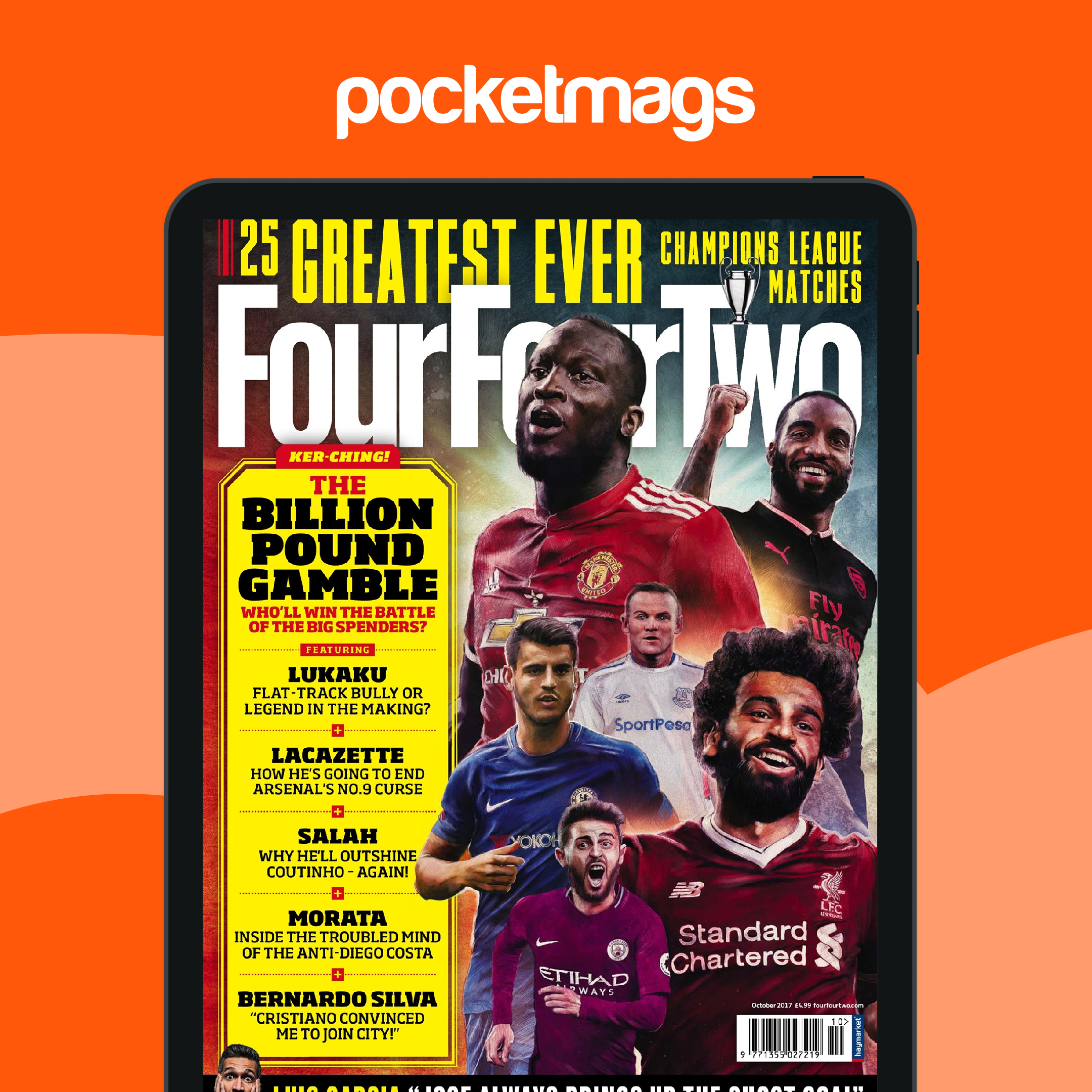 FourFourTwo Magazine - Oct-17 Back Issue