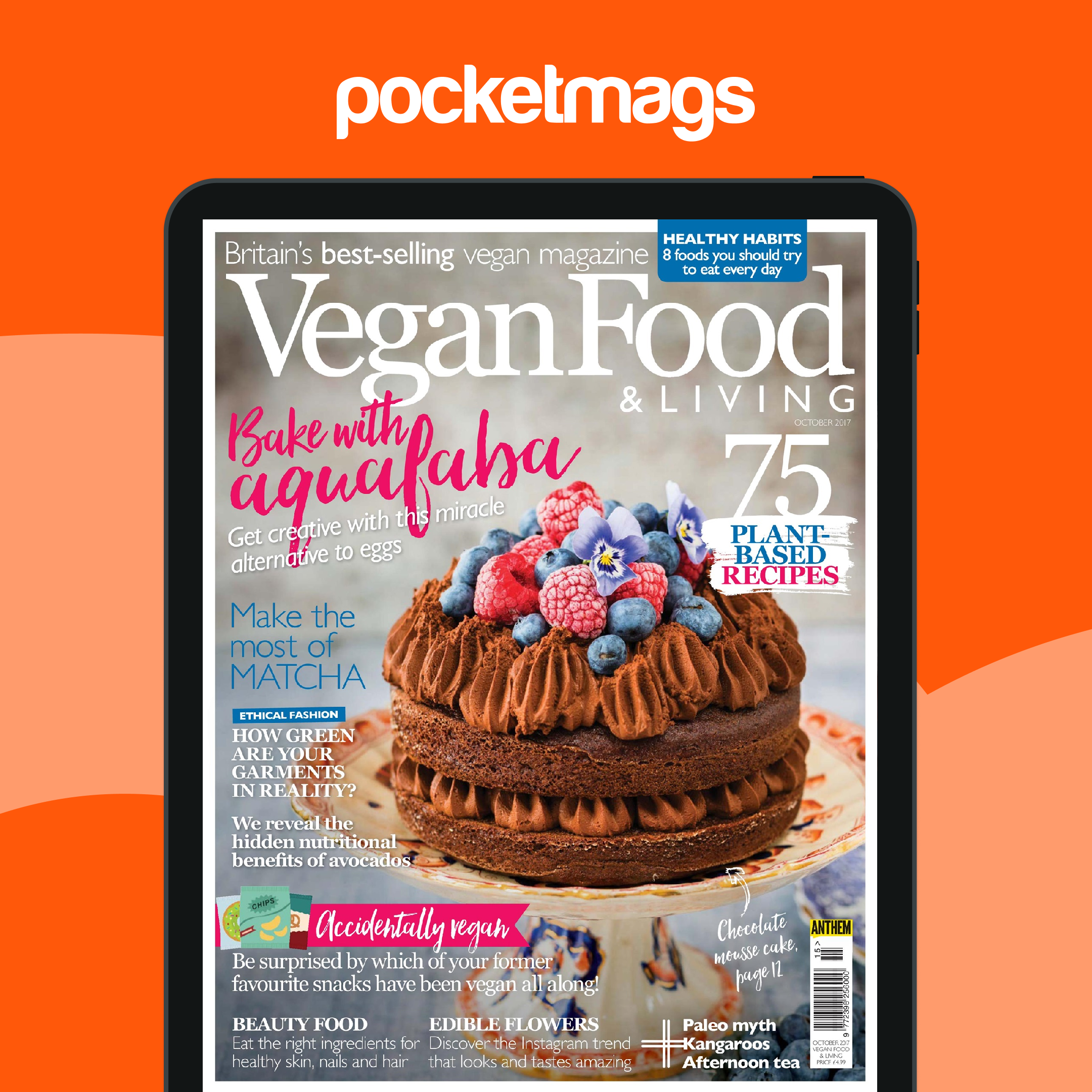 Vegan Food & Living Magazine - Oct 2017 Back Issue