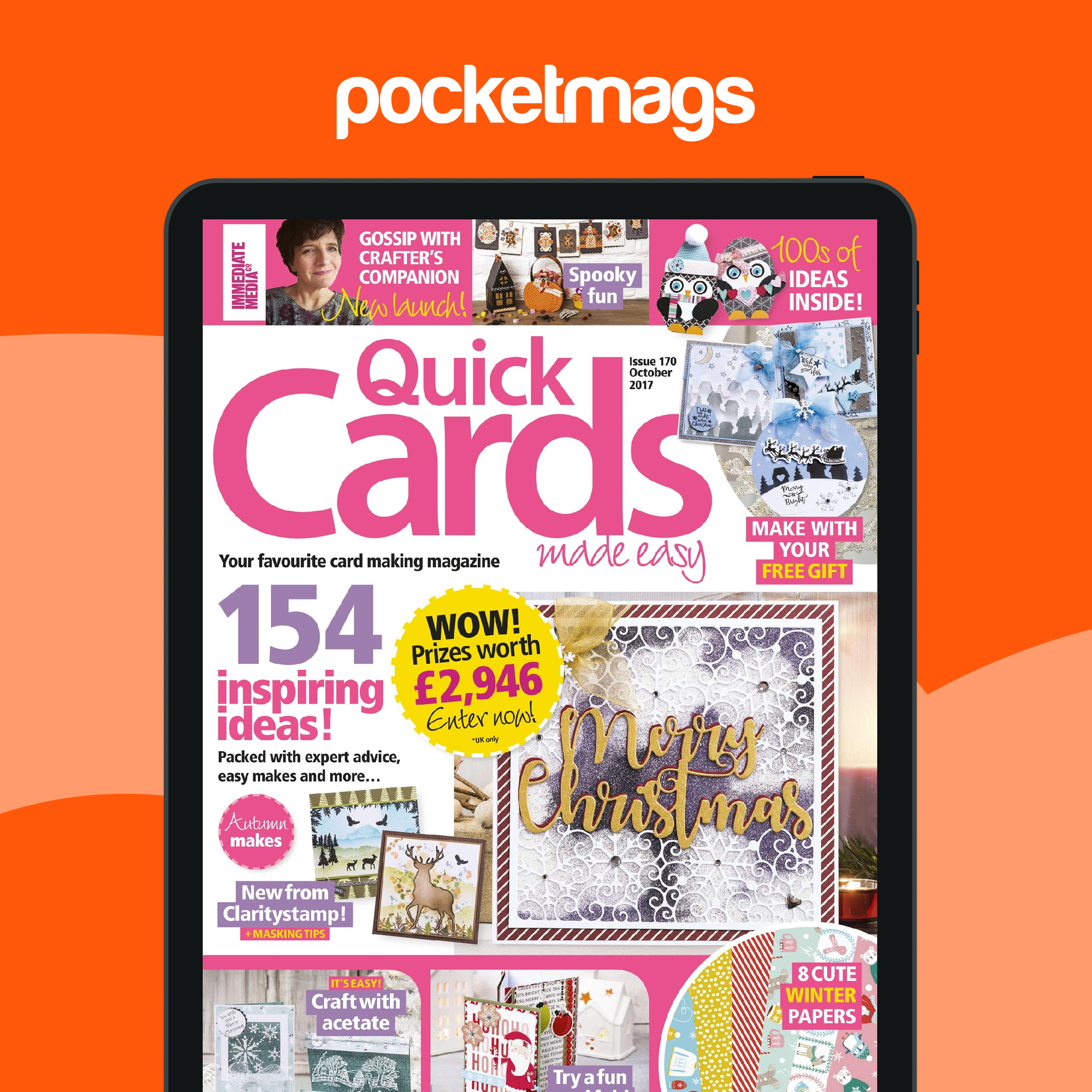 Quick Cards Made Easy Magazine - October 2017 Back Issue