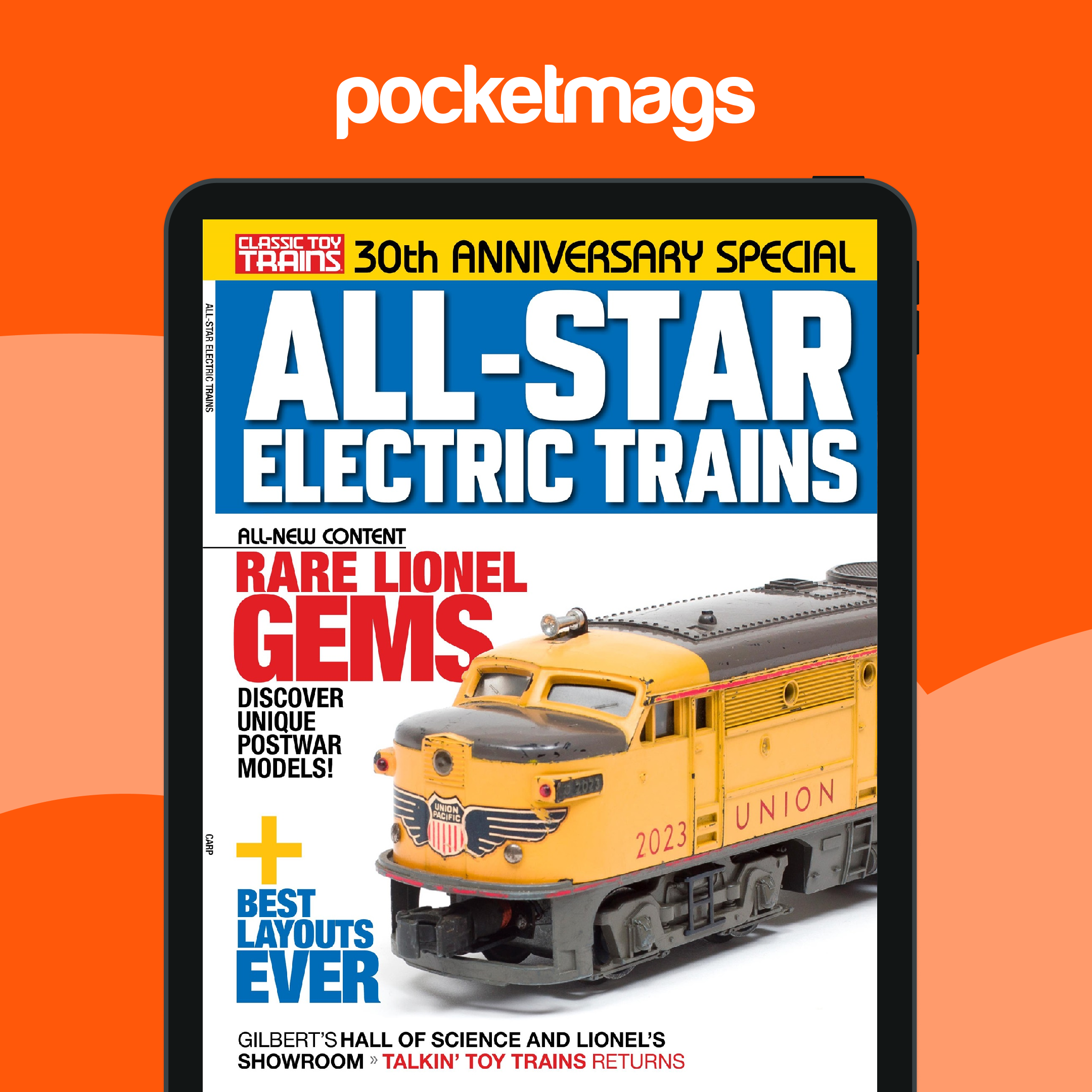 Classic Toy Trains Magazine - All Star Electric Tr Edição especial