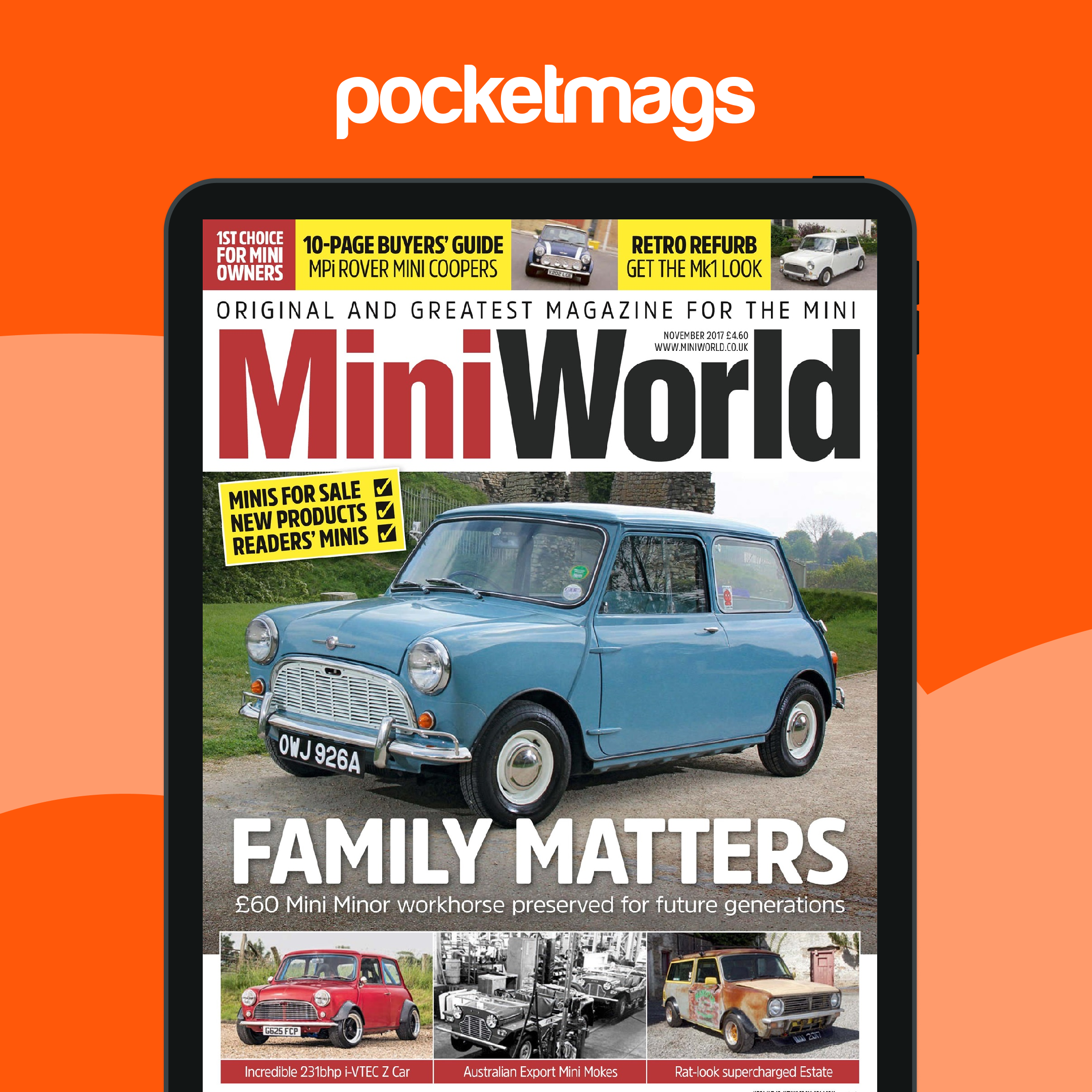 Mini World Magazine - November 2017 Retour à l'édition précédente