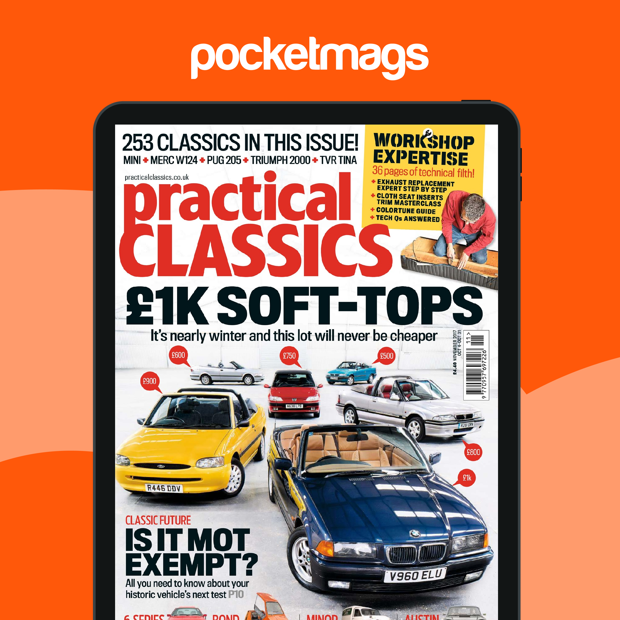 Practical Classics Magazine - November 2017 Back Issue