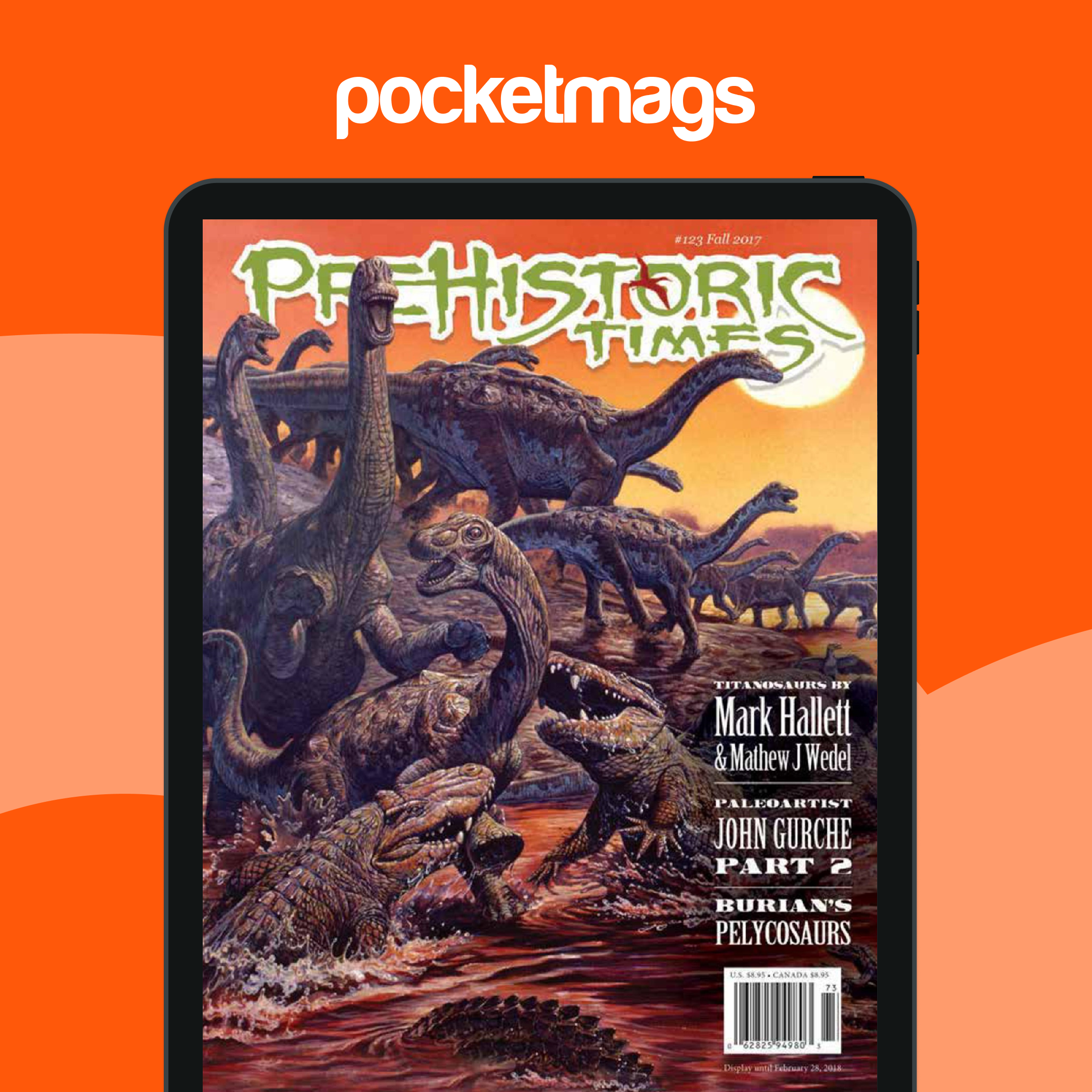 Prehistoric Times Magazine - Issue #123 Fall 2017 Back Issue