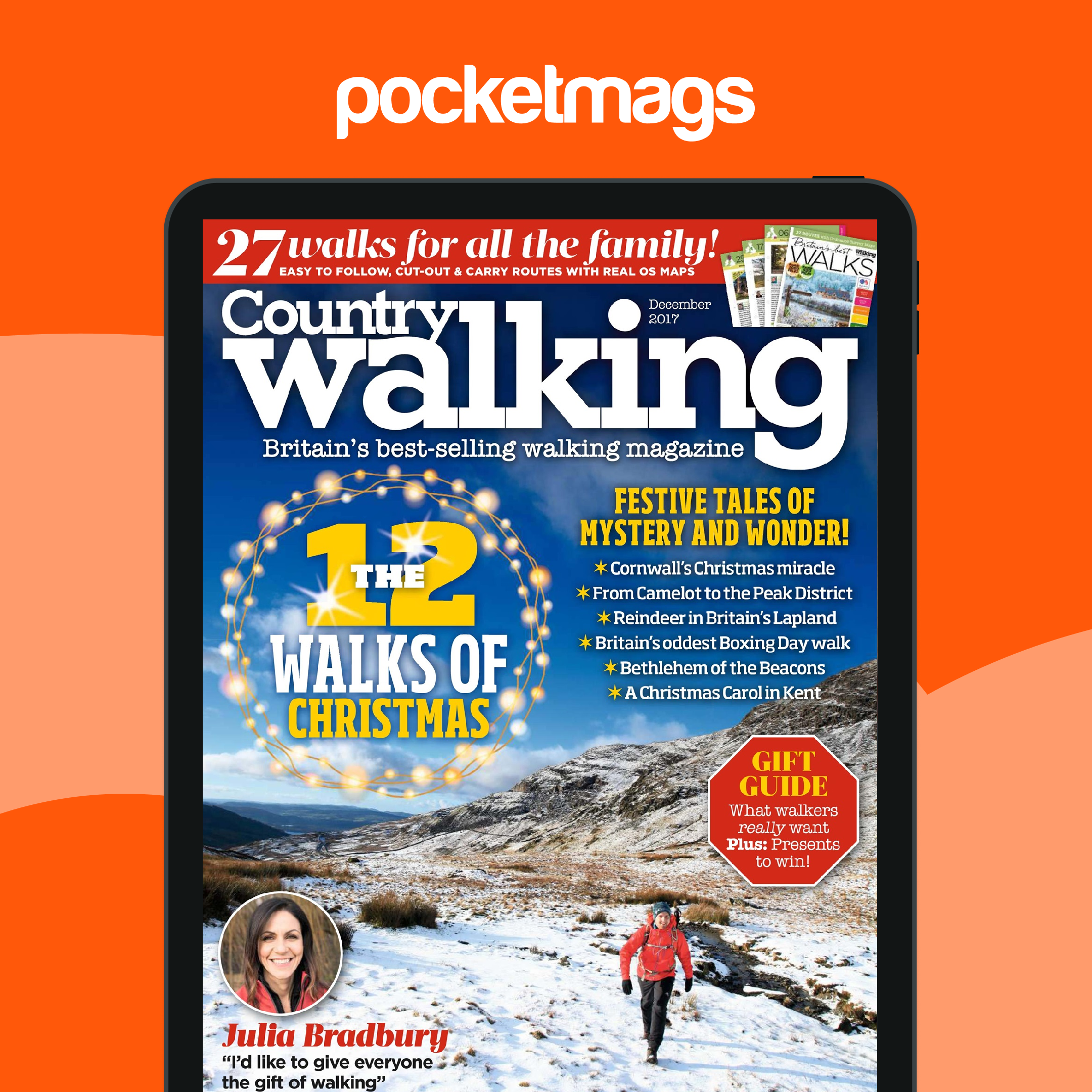 Country Walking Magazine - December 2017 Back Issue