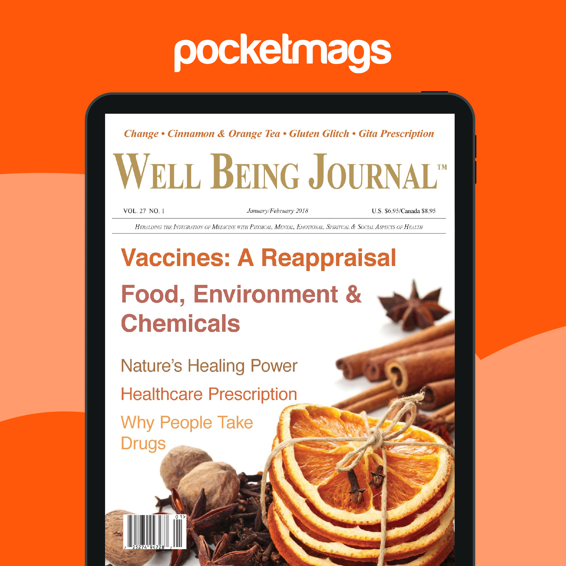 Well Being Journal Magazine - Jan/Feb 2018 Edición anterior