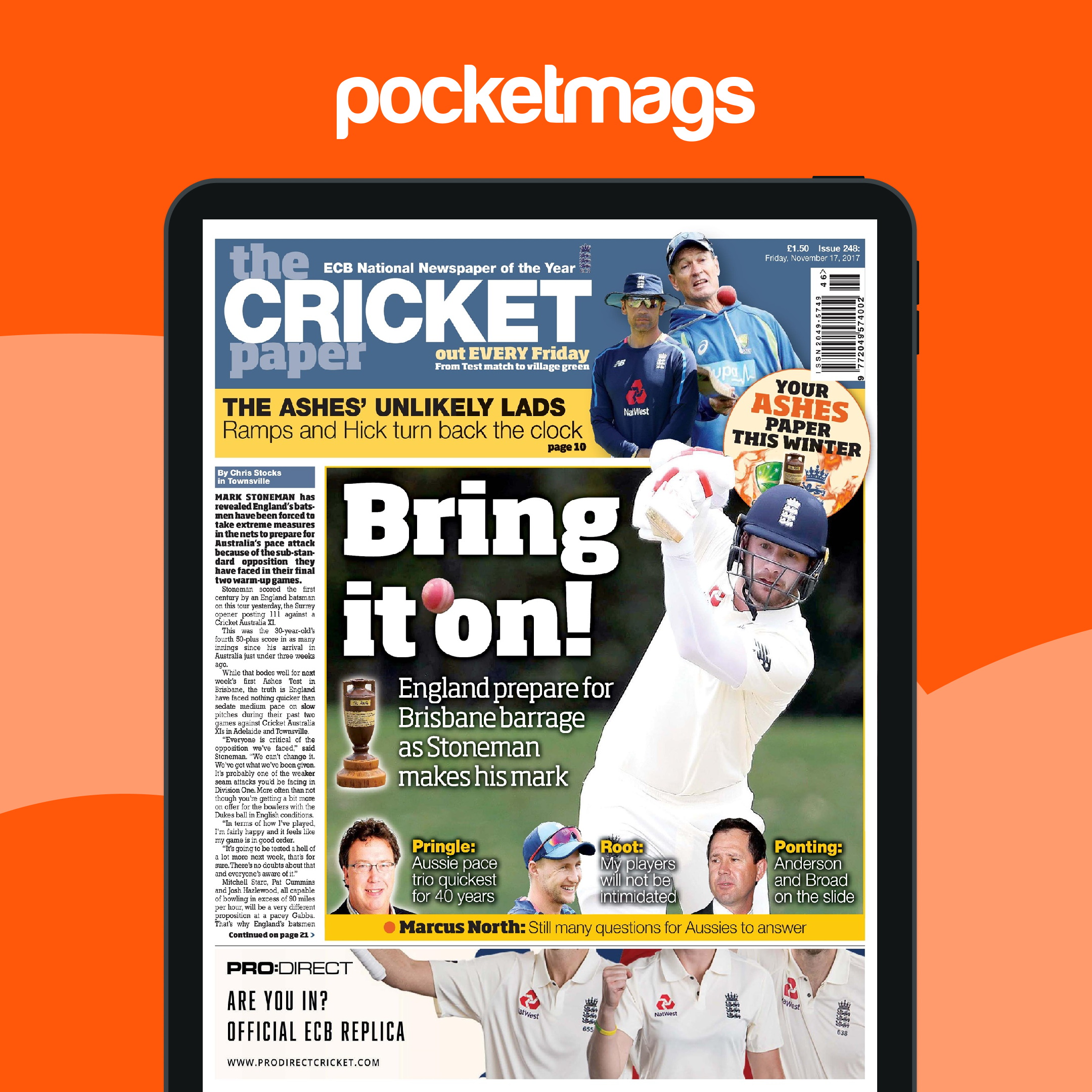 The Cricket Paper Magazine - 17th November 2017 Retour à l'édition ...
