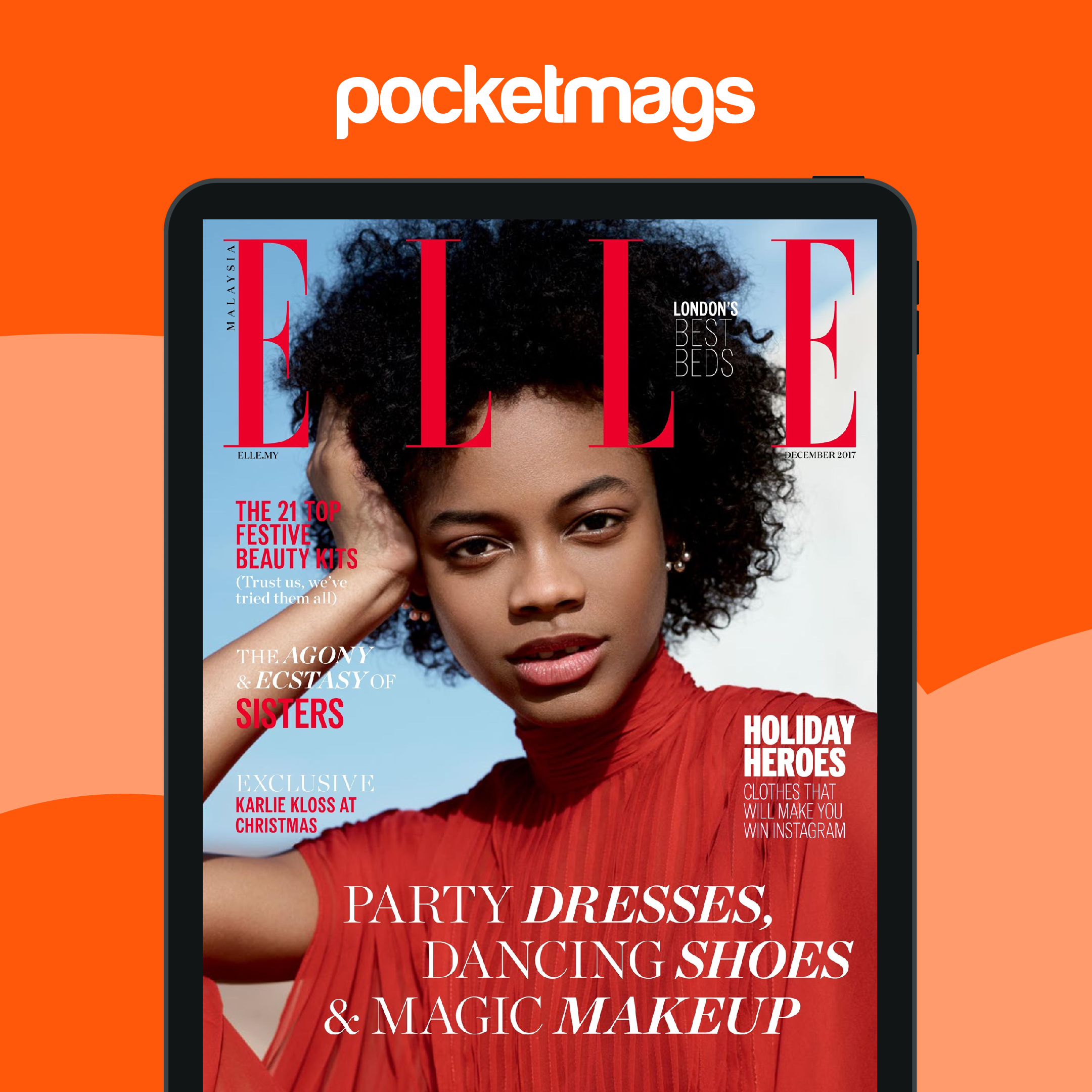 ELLE Malaysia Magazine Subscriptions and Dec 2017 Issue