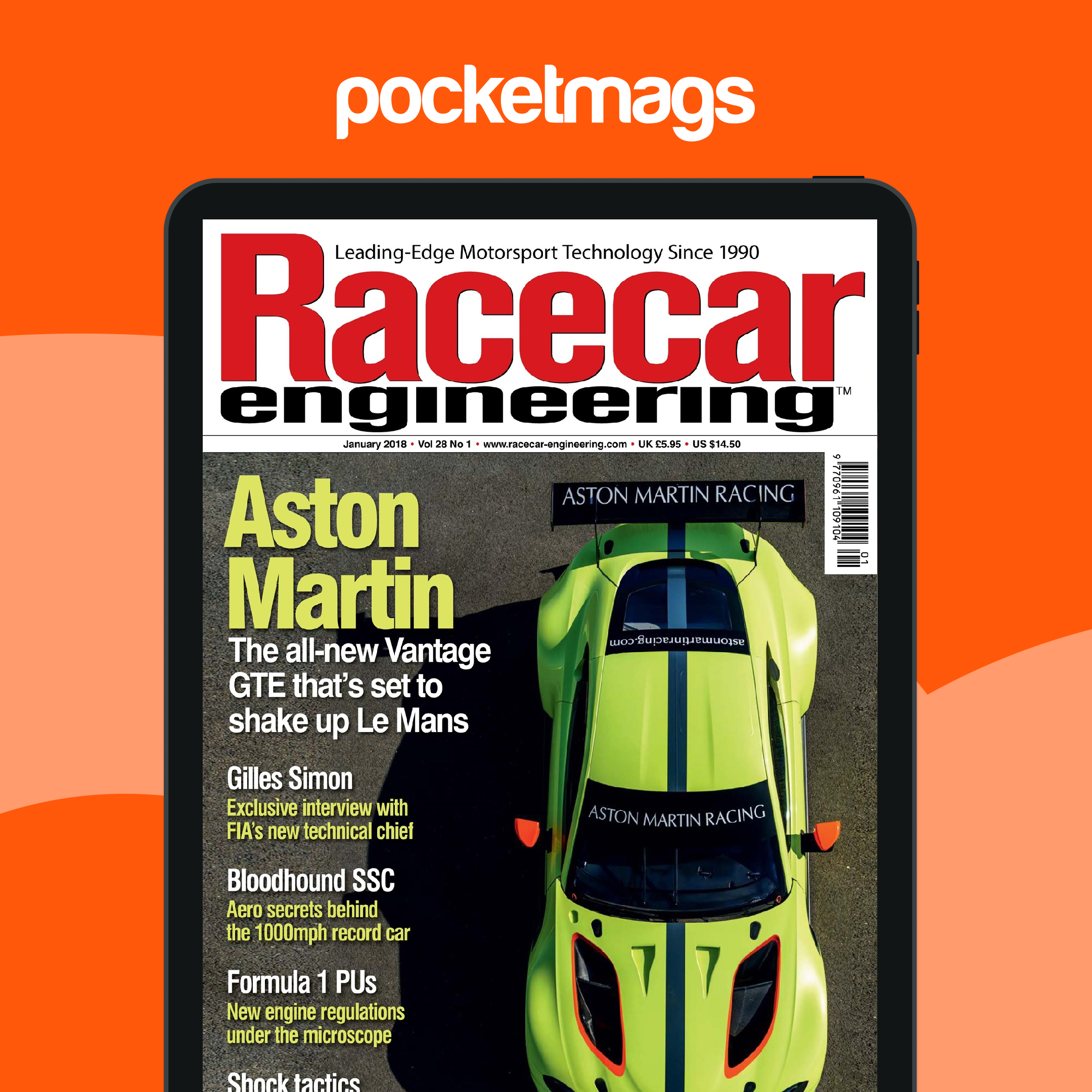 Racecar Engineering Magazine - January 2018 Retour à l'édition précédente
