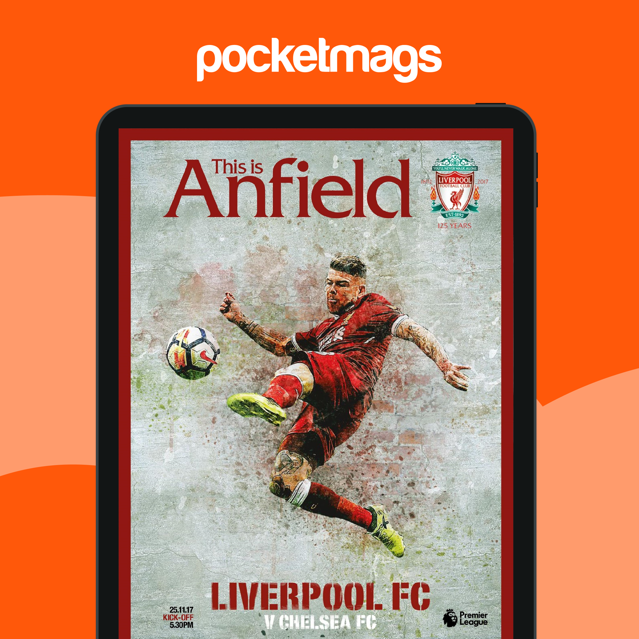 Liverpool FC Programmes - vs Chelsea 17/18 Edição anterior