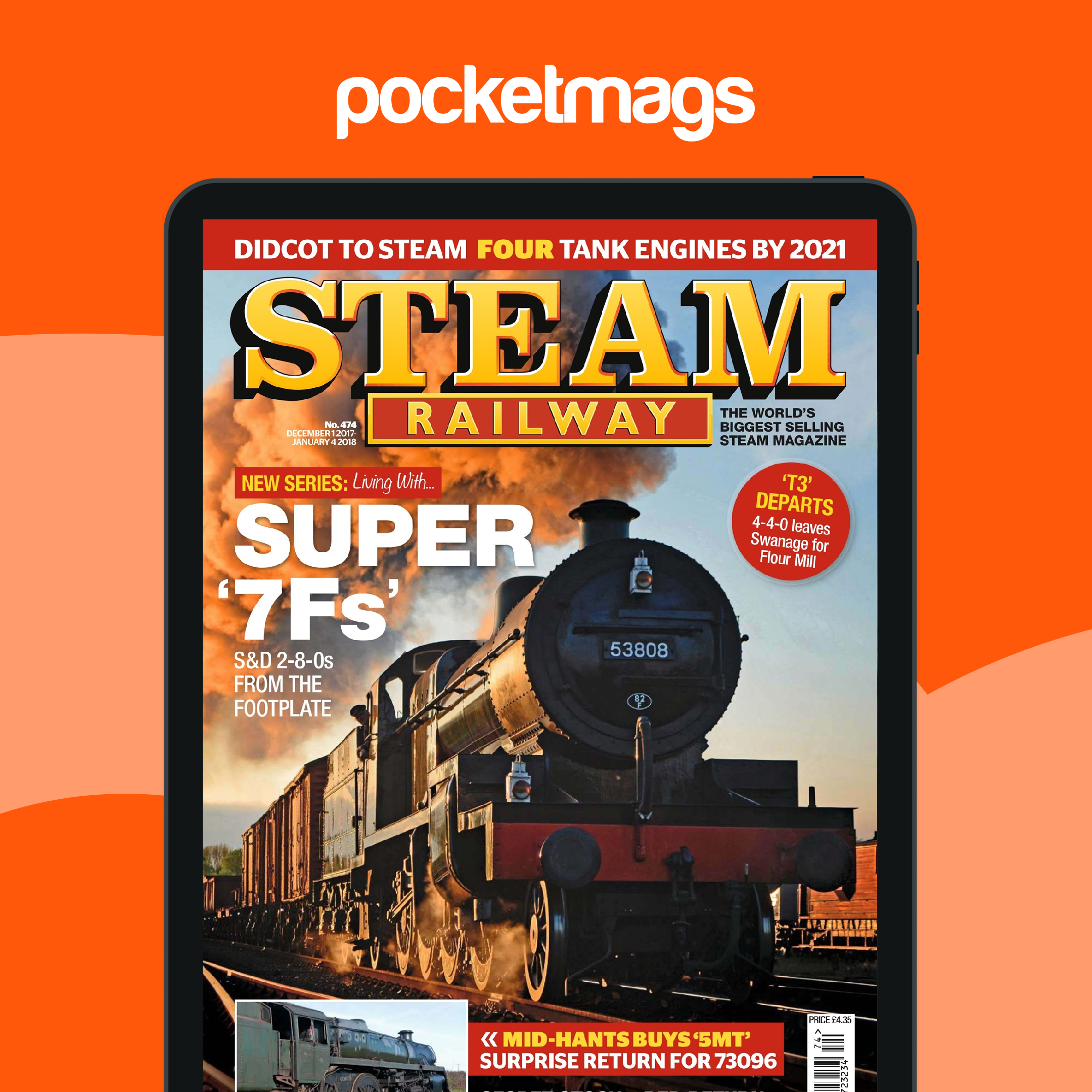 Steam Railway Magazine - Issue 474 Back Issue