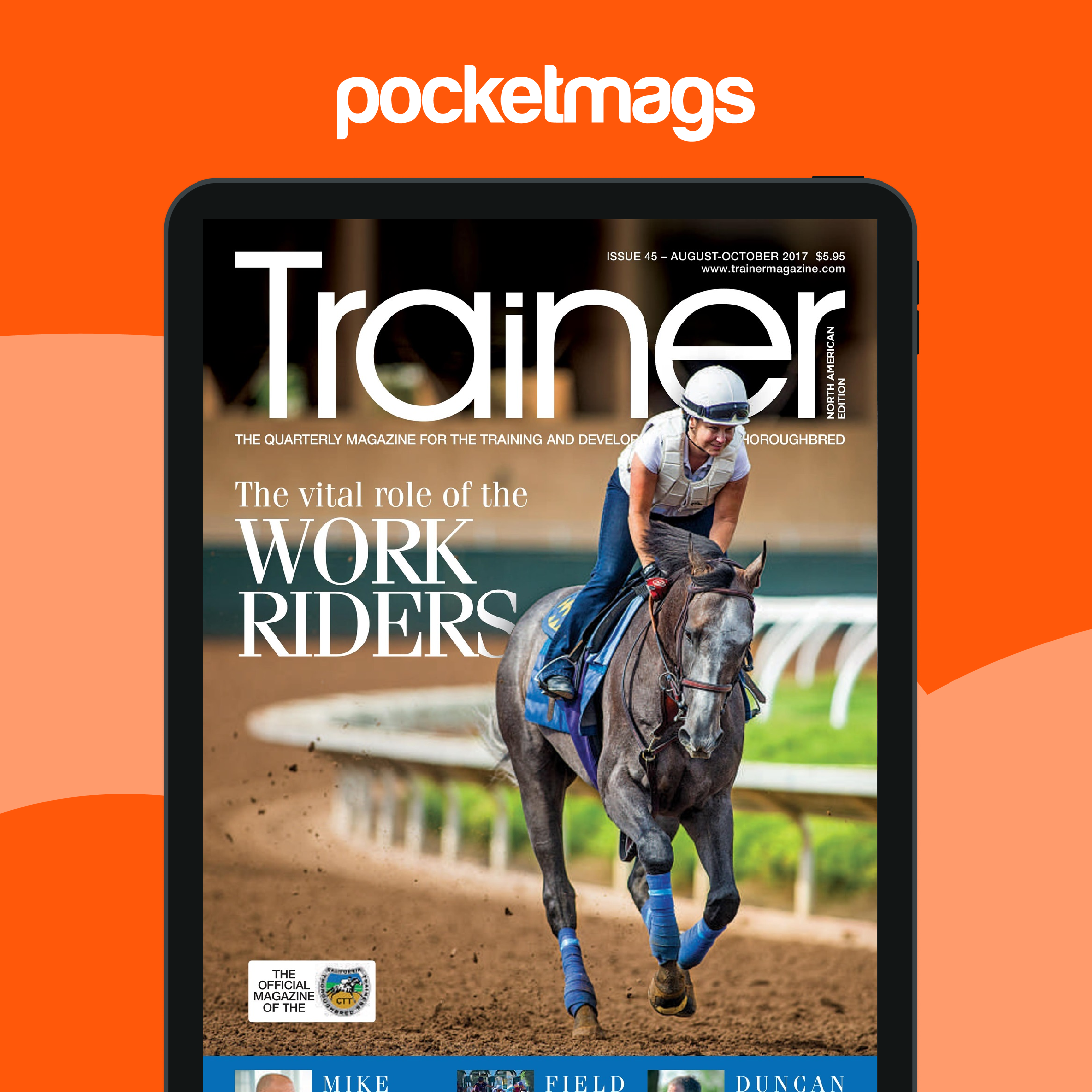 North American Trainer Magazine - horse racing - August - October 2017 ...