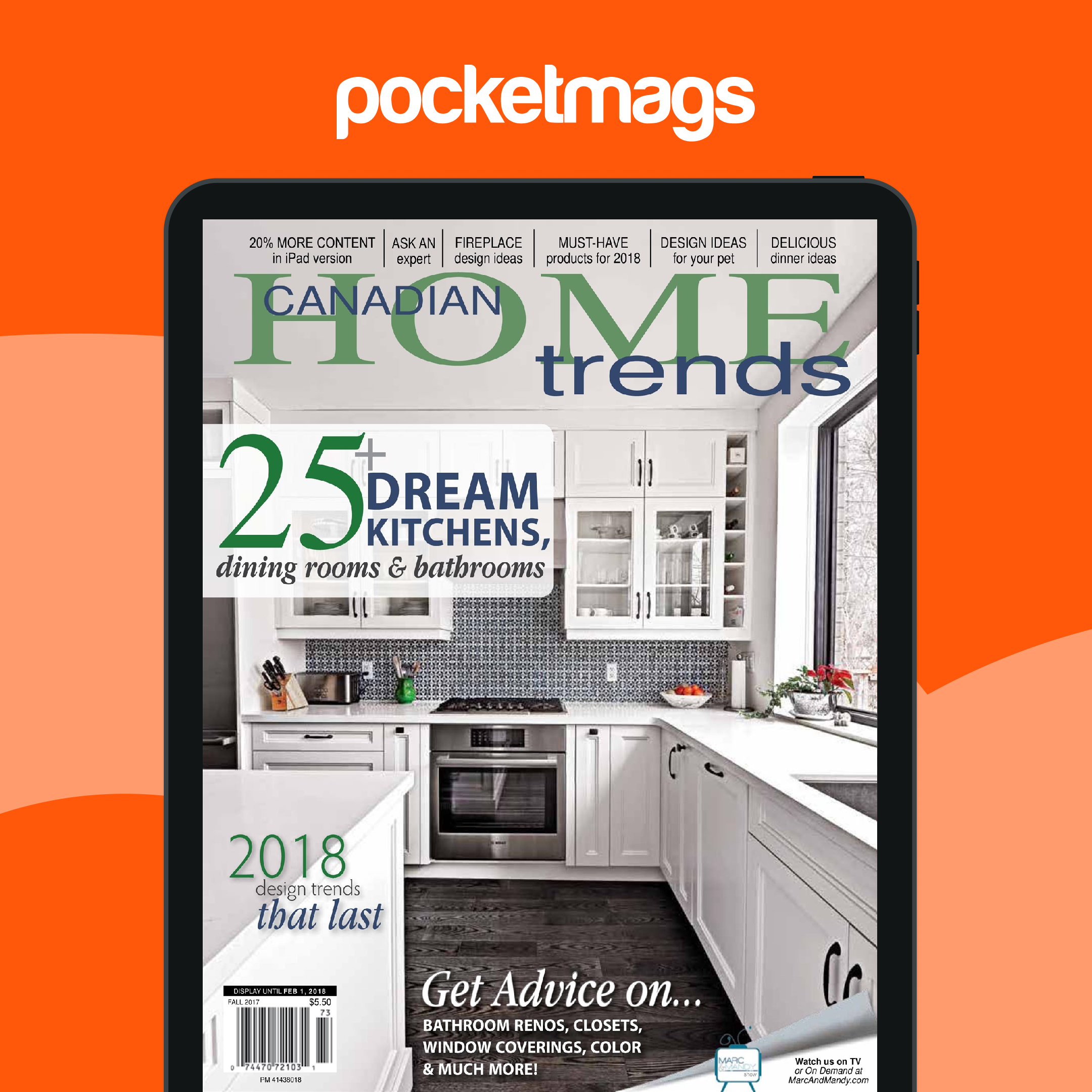 Canadian Home Trends Magazine - Fall 2017 Back Issue