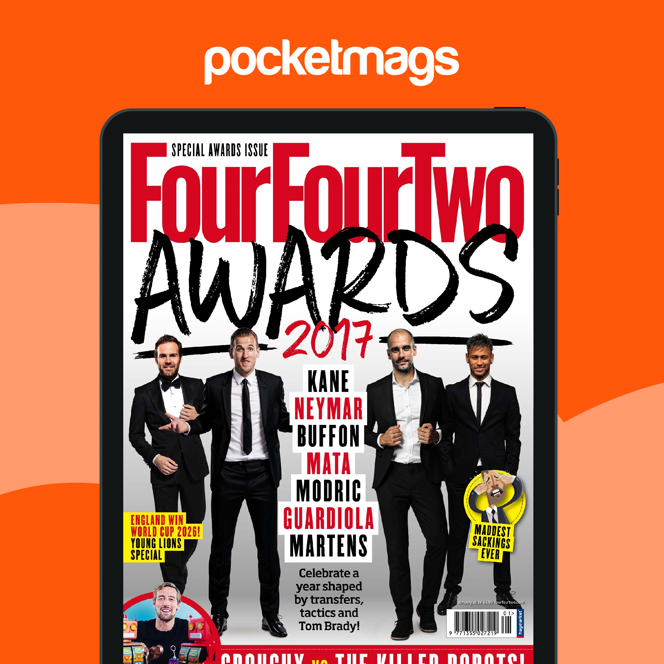 FourFourTwo Magazine - January 2018 Back Issue