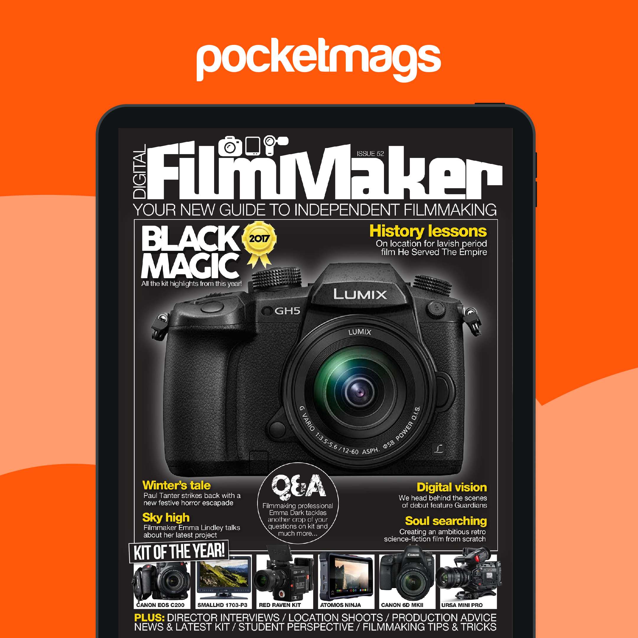 Digital FilmMaker Magazine - DFM Issue 52 Back Issue