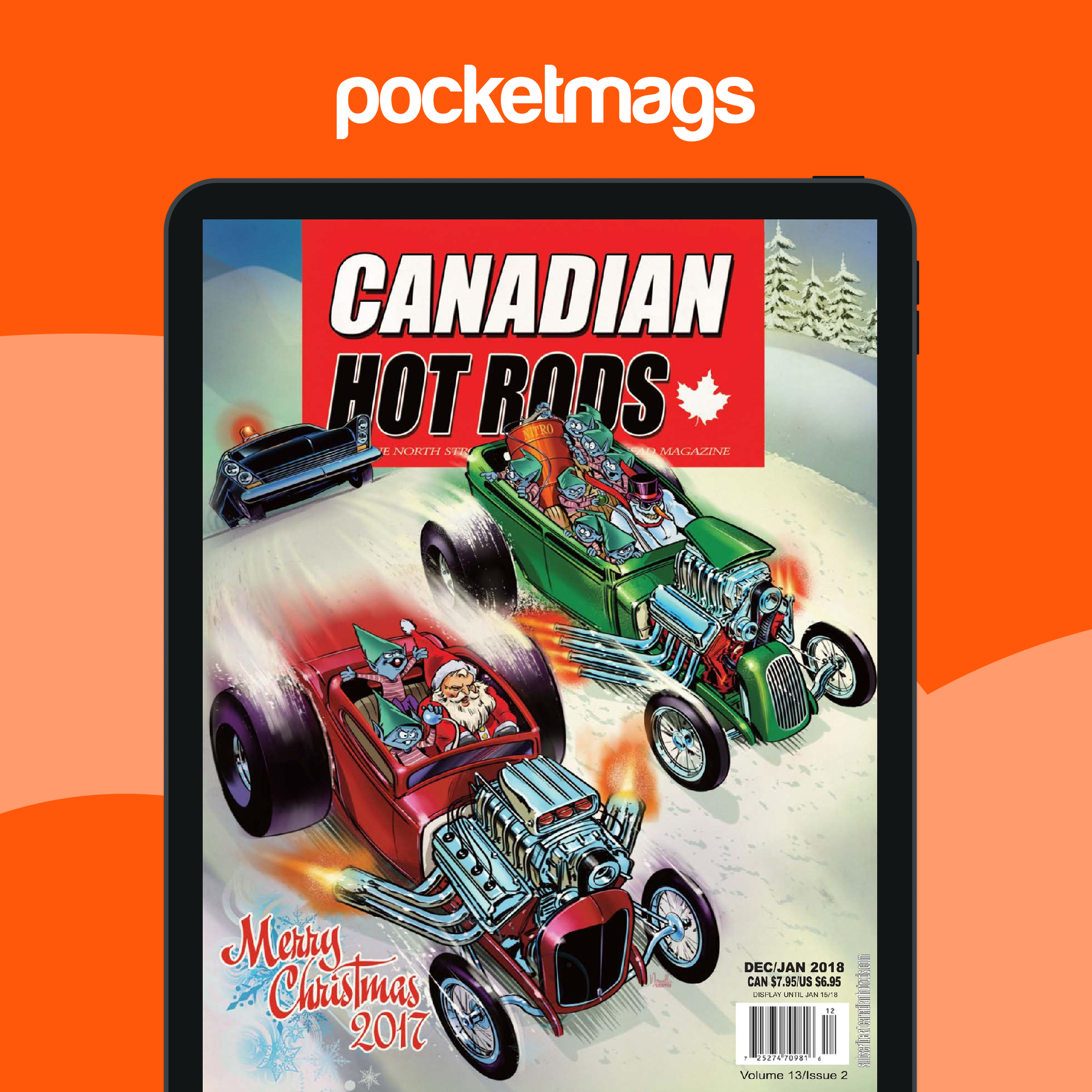 Canadian Hot Rods Magazine - DEC/JAN 2018 Back Issue
