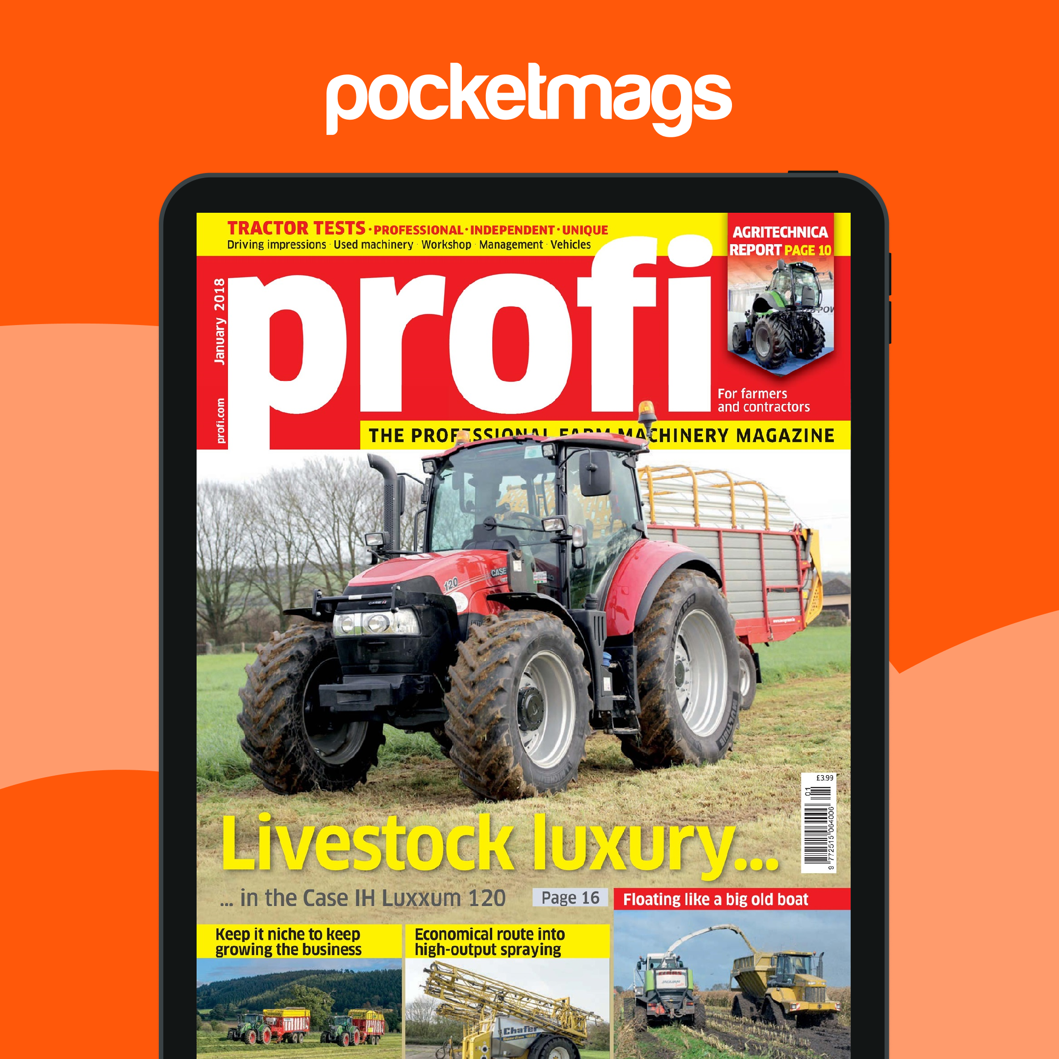 Profi International Magazine - January 2018 Zurück Ausgabe