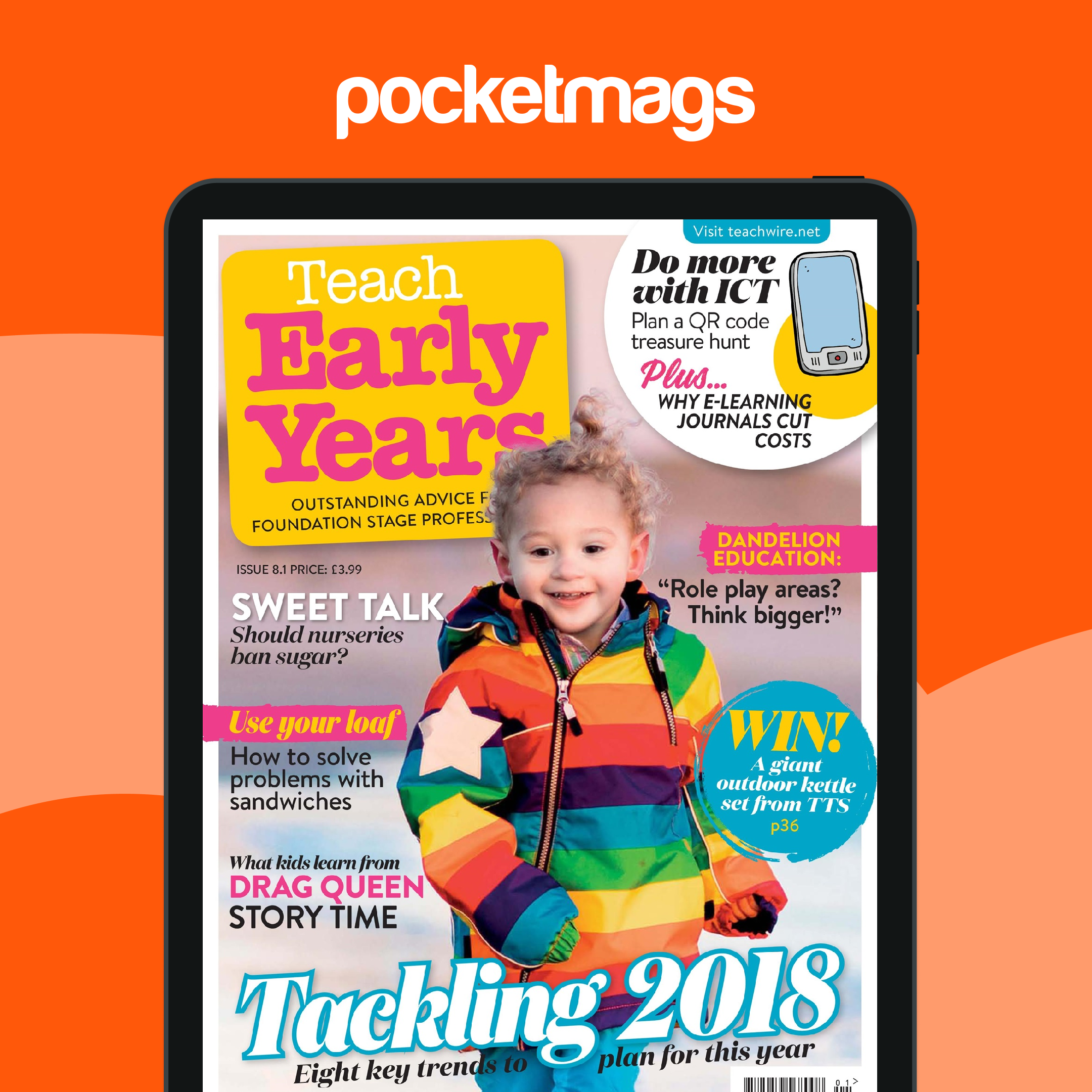 Teach Early Years Magazine - Vol.8 No.1 Back Issue
