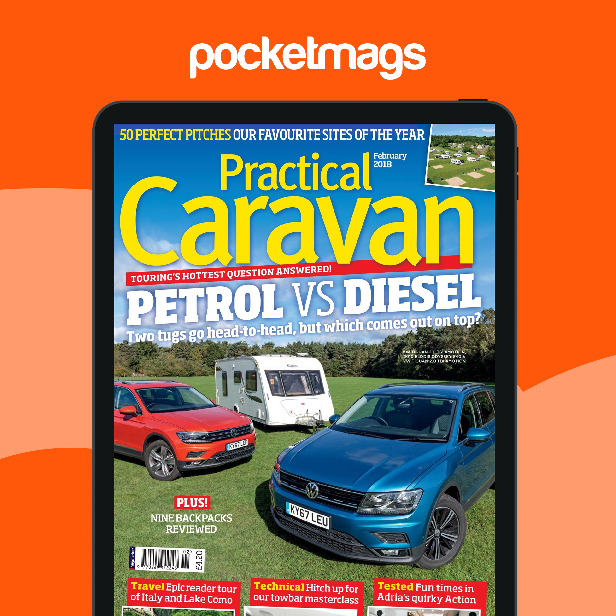 Practical Caravan Magazine - February 2018 Edición anterior