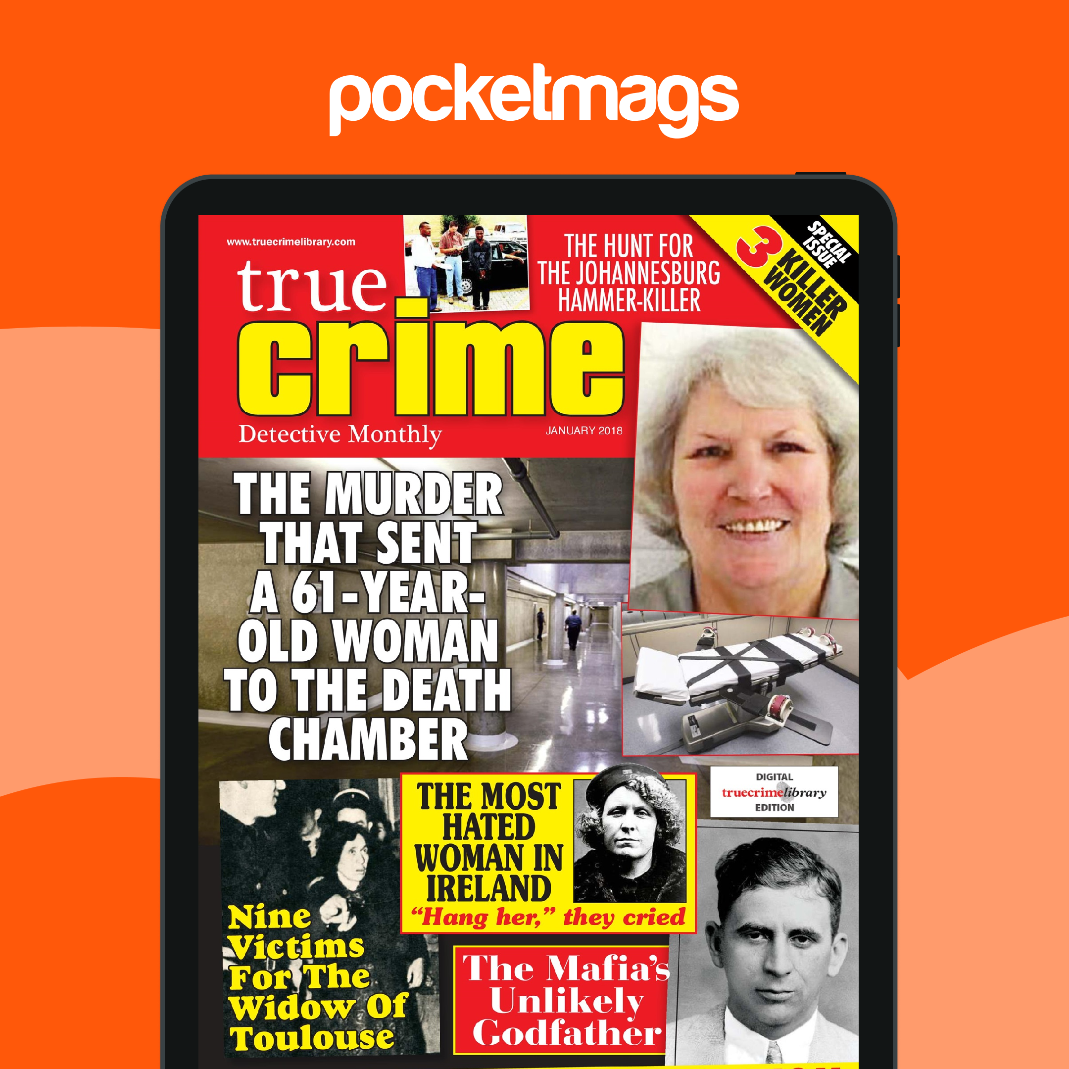 True Crime Magazine - Jan-18 Edição anterior