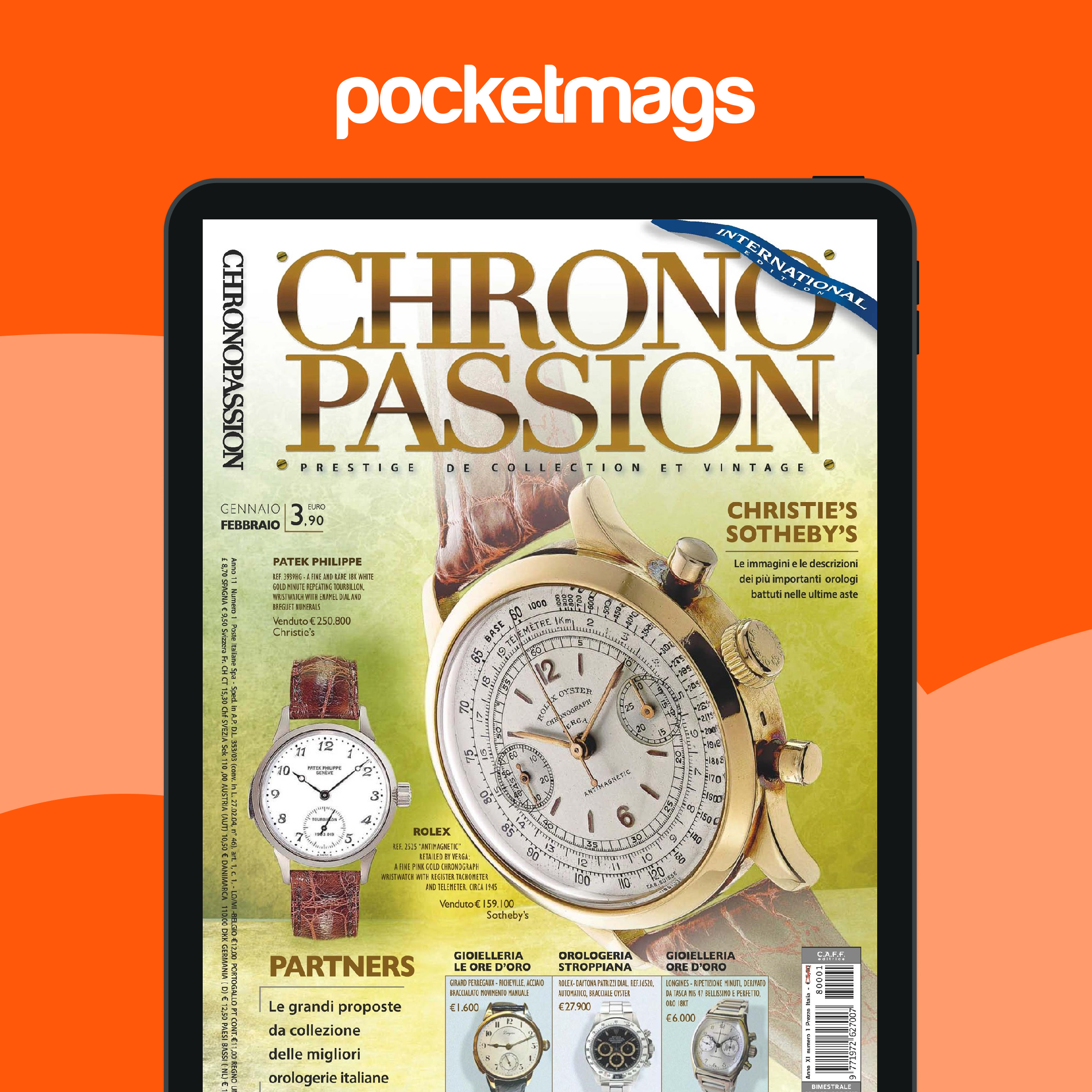CHRONO PASSION Magazine - Gen/Feb 2018 Back Issue
