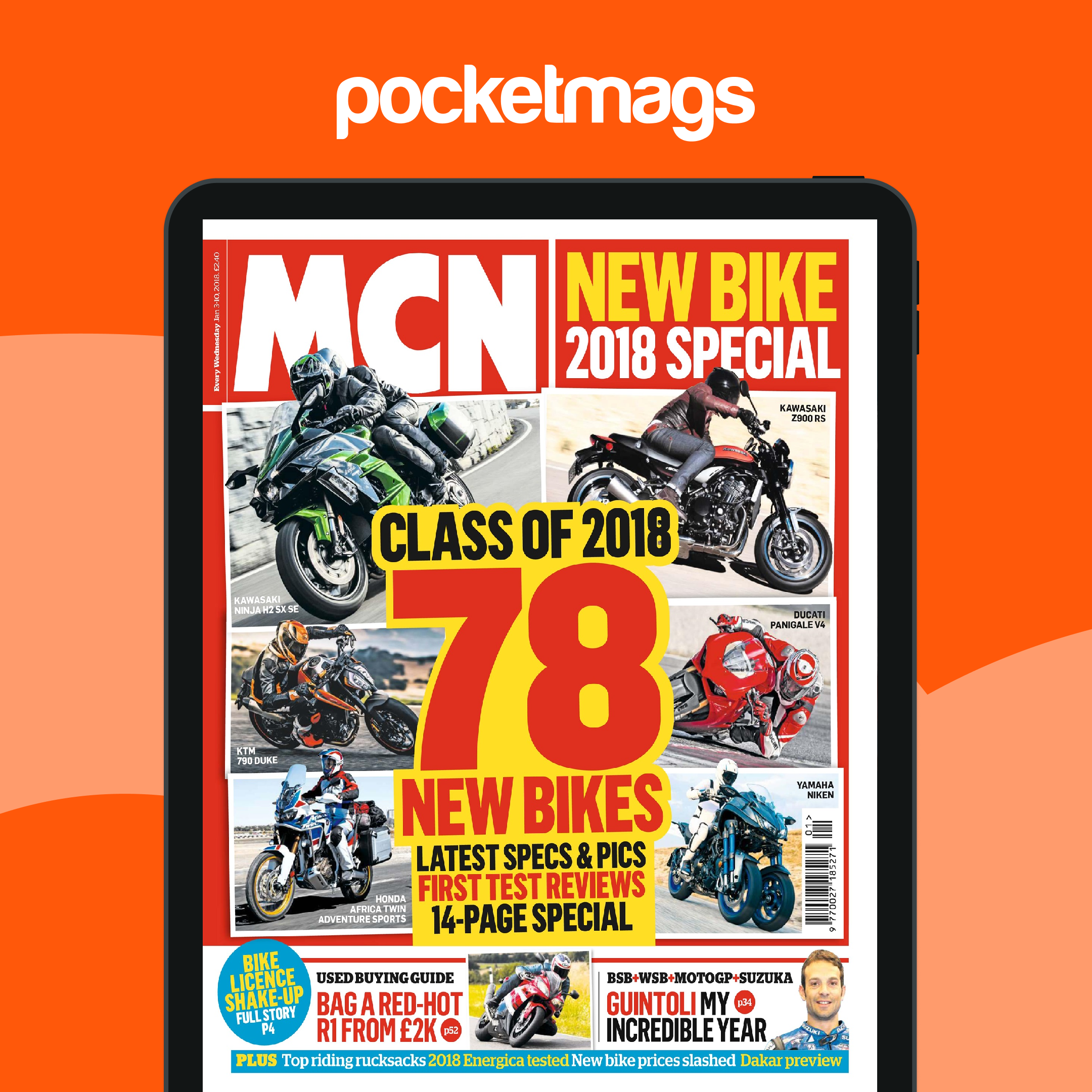 MCN Magazine - 3rd January 2018 Back Issue