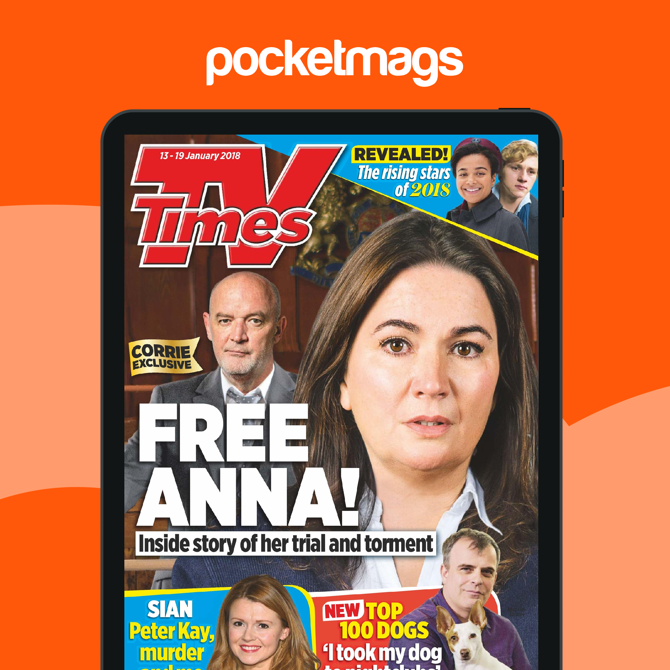 TV Times Magazine - 13th January 2018 Back Issue