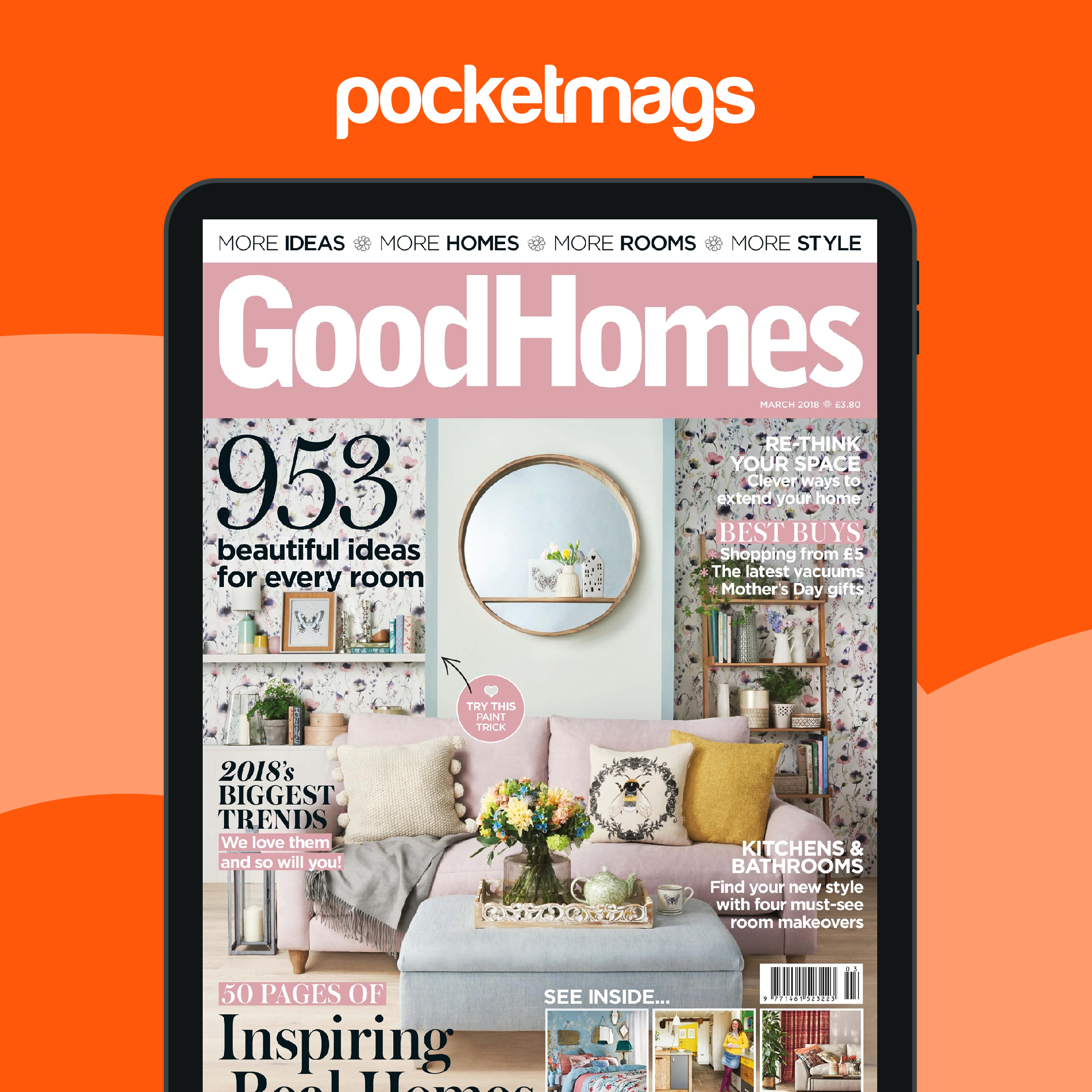Good Homes Magazine - March 2018 Back Issue