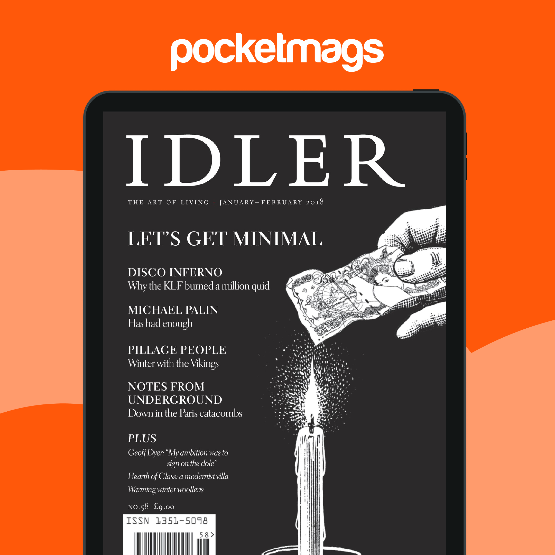 The Idler Magazine - Issue 58, Jan/Feb 2018 Back Issue