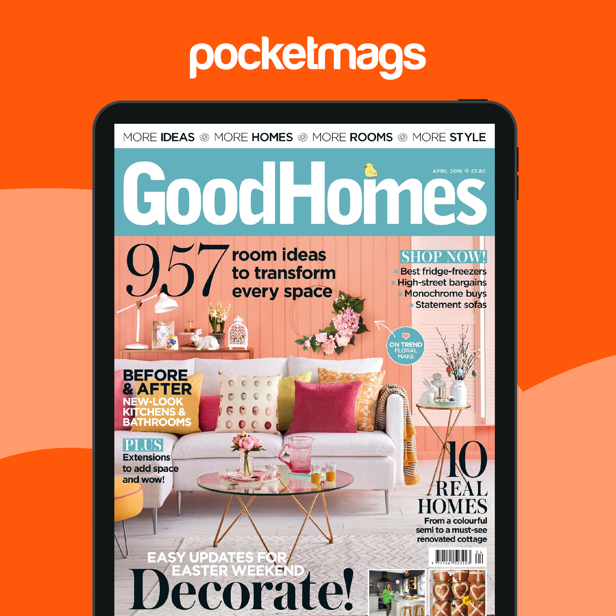 Good Homes Magazine - April 2018 Back Issue