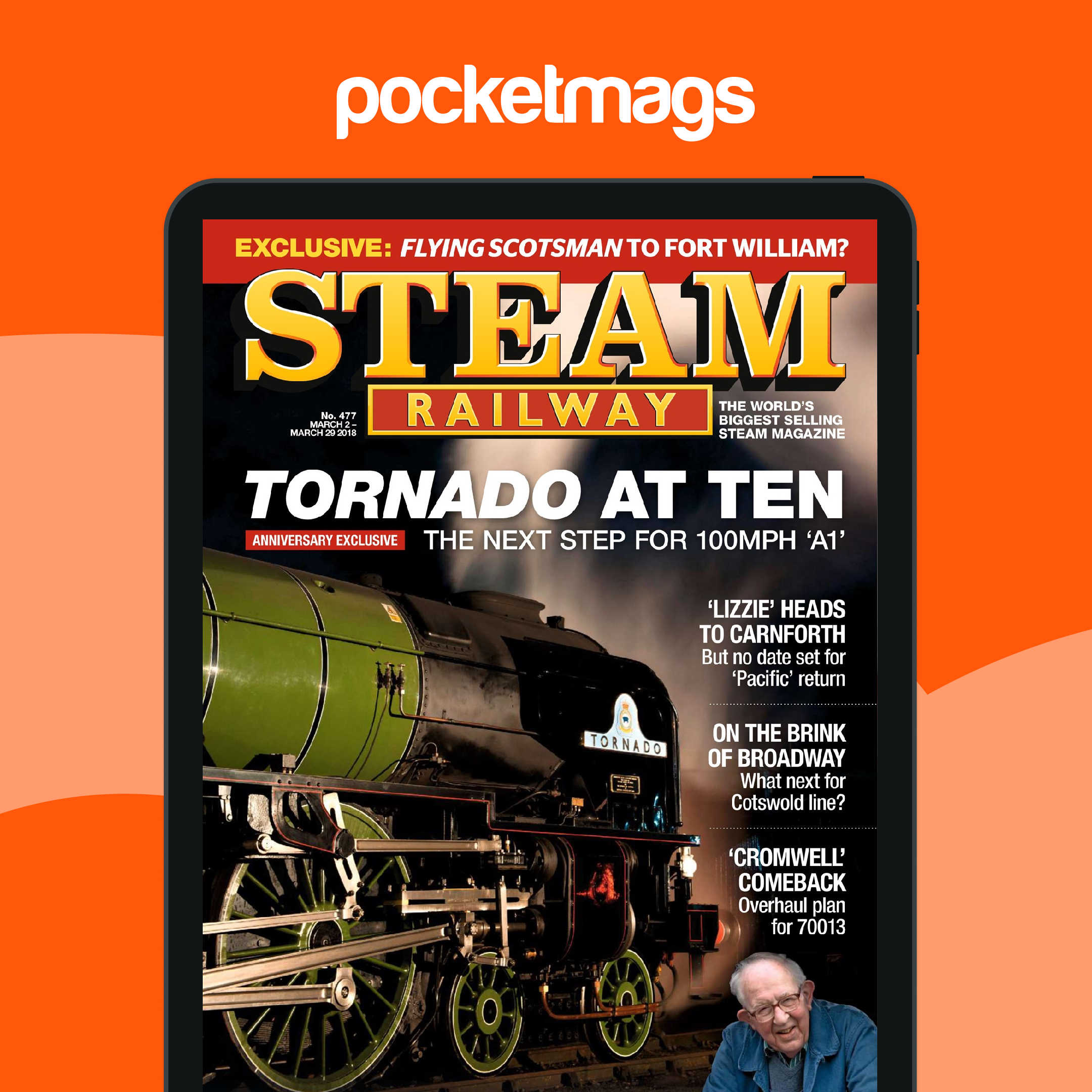 Steam Railway Magazine - Issue 477 Back Issue