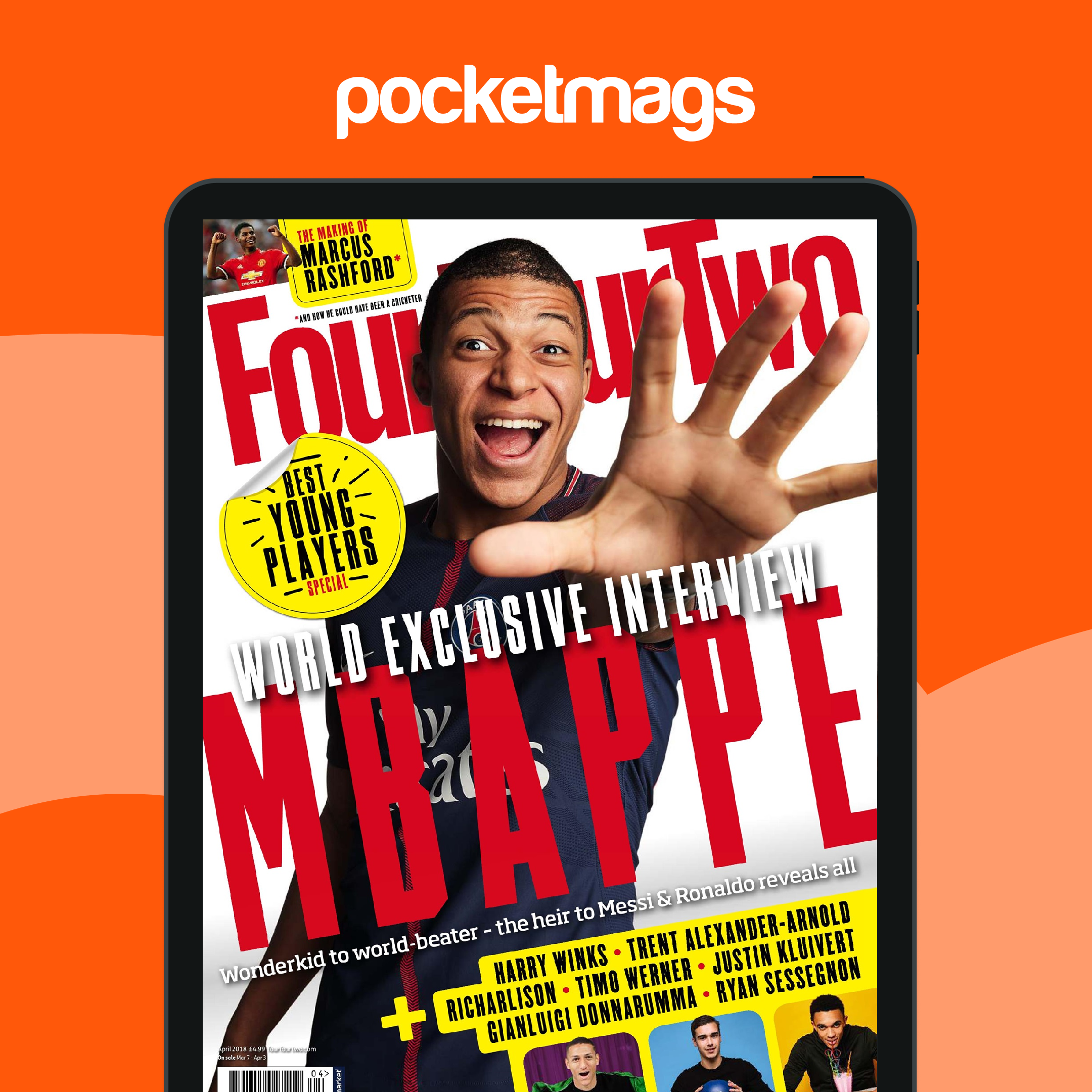 FourFourTwo Magazine - April 2018 Retour à l'édition précédente