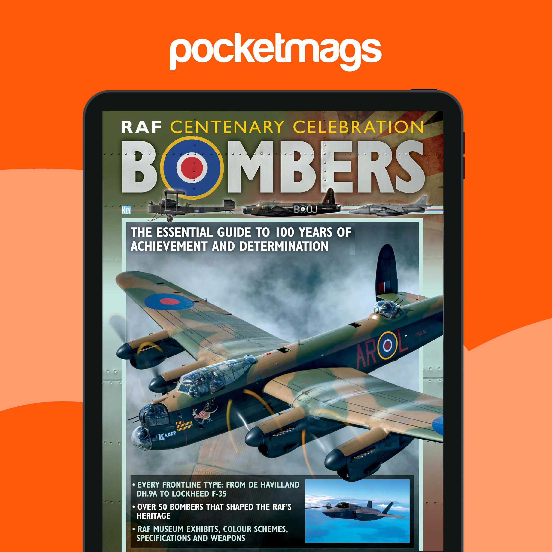 AirForces Monthly Magazine - RAF Centenary Bombers Speciale Editie