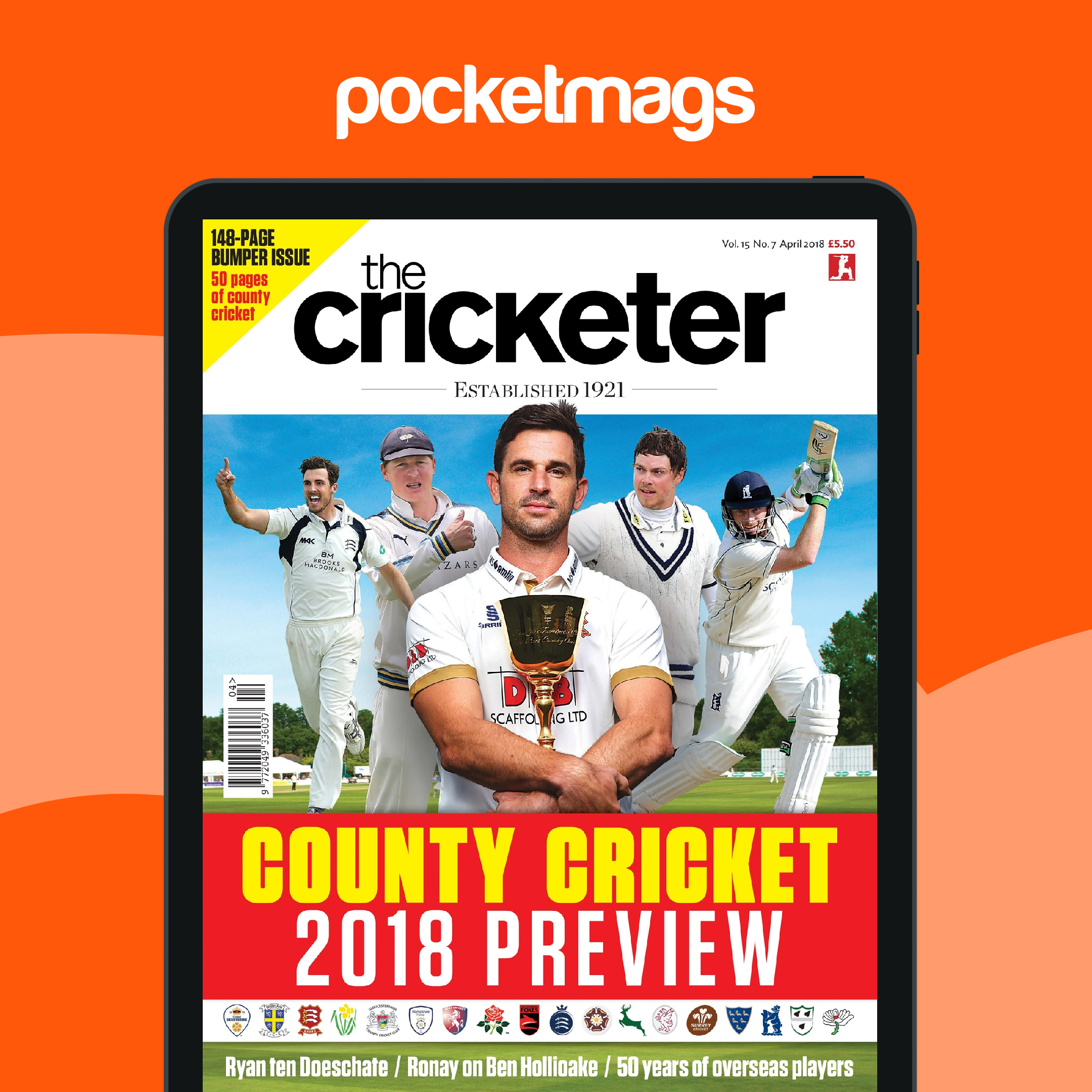 The Cricketer Magazine - April 2018 Edición anterior