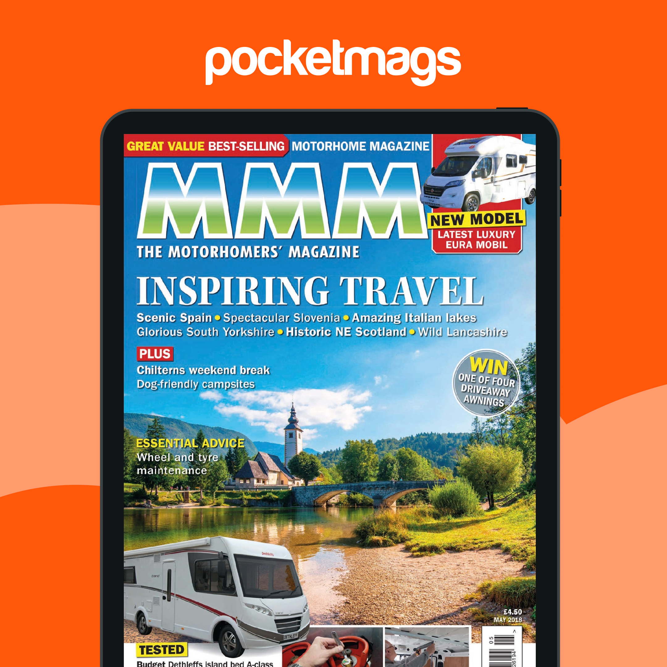 MMM magazine - The Inspiring Travel issue - May 2018 Back Issue