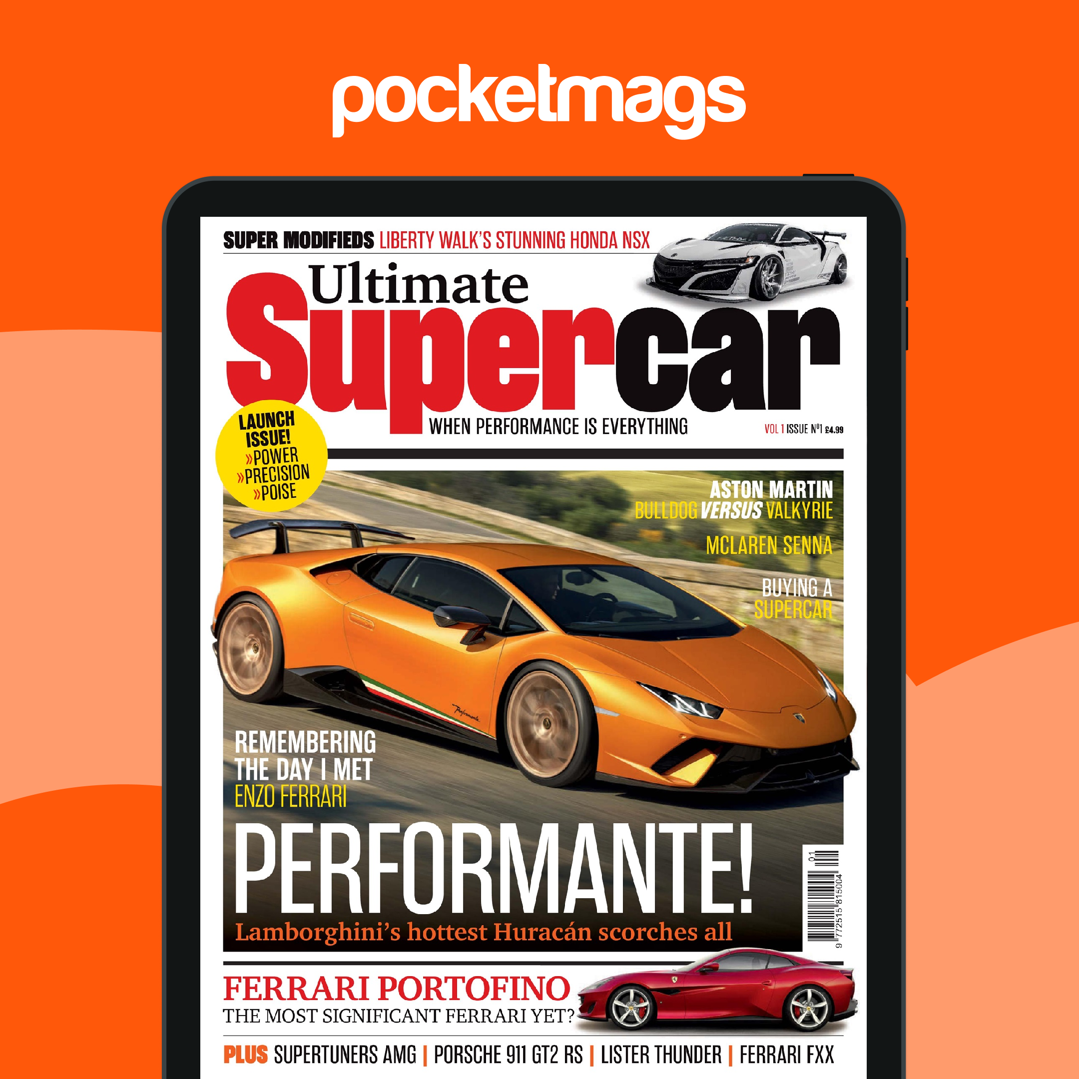 Ultimate Supercar Magazine - Volume 1 Issue 1 Back Issue