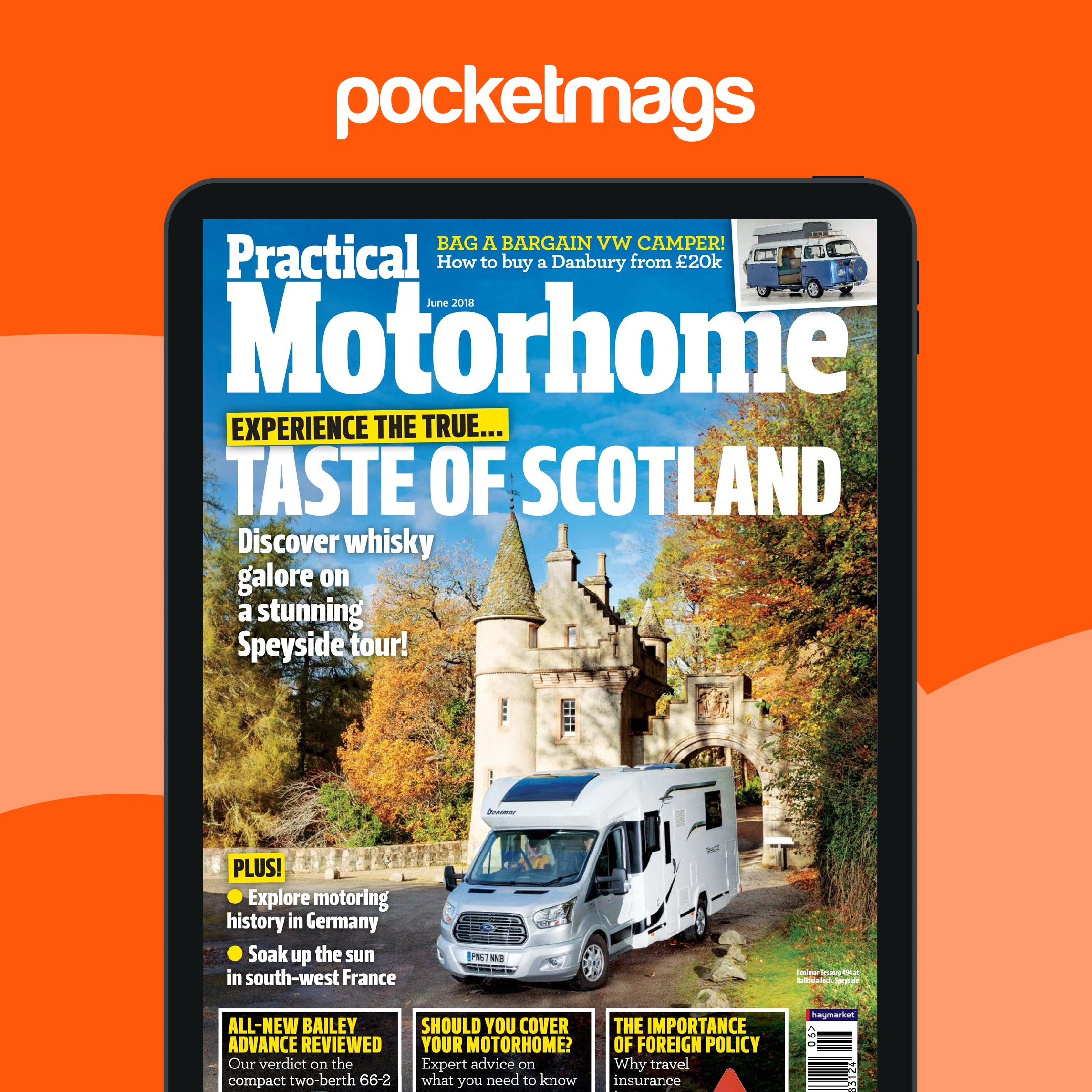 Practical Motorhome Magazine - June 2018 Edición anterior