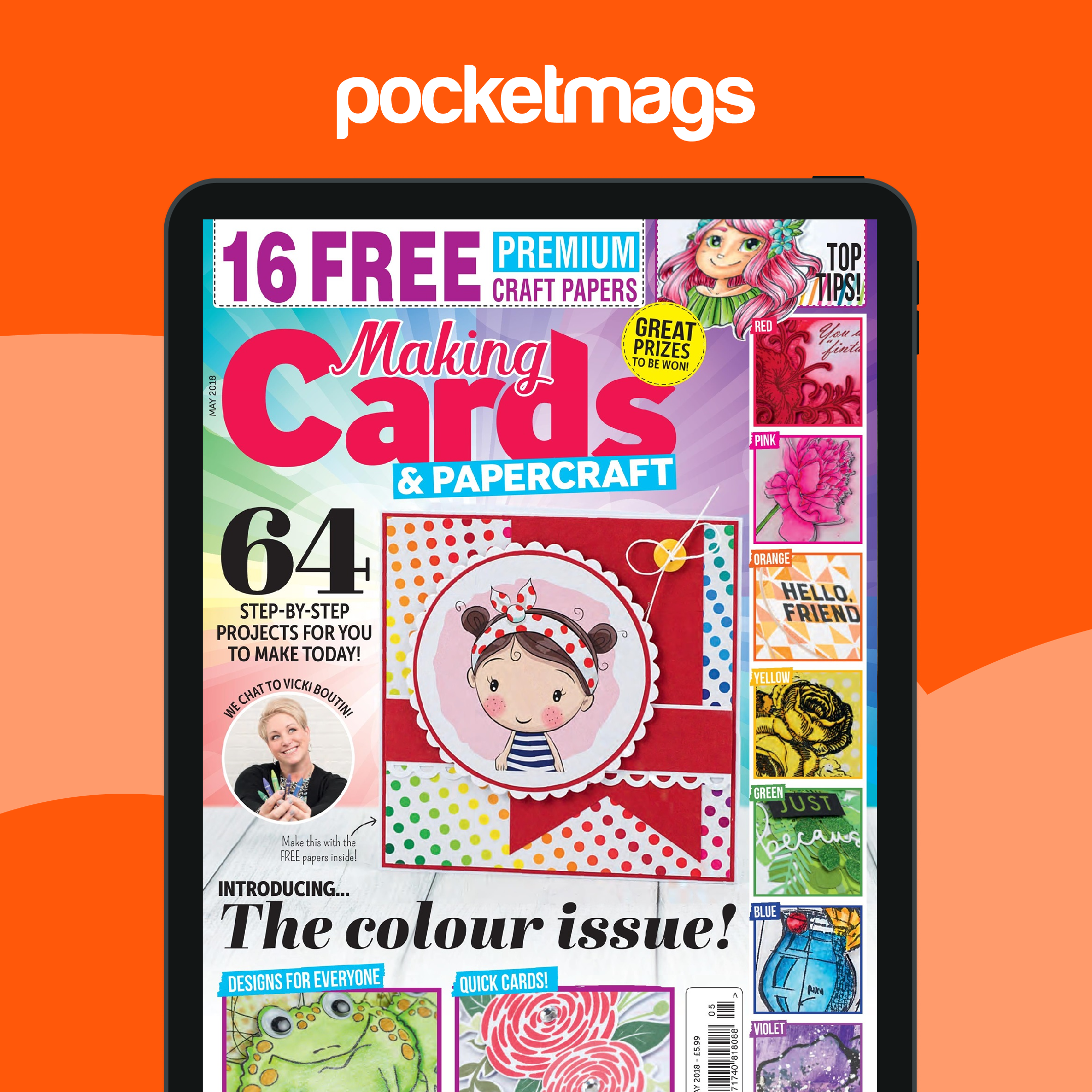Making Cards & Papercraft Magazine - May 2018 Edición anterior