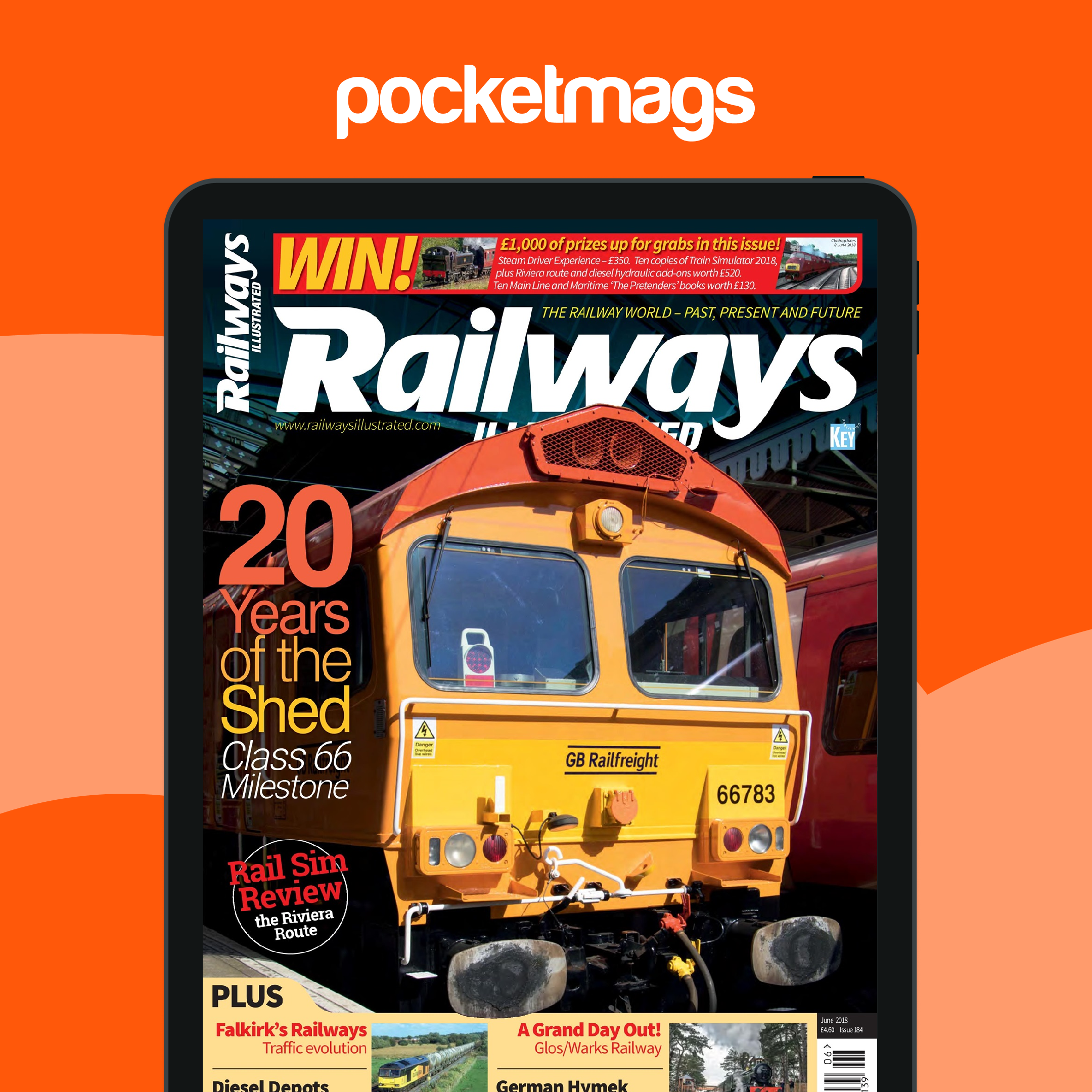 Railways Illustrated Magazine - June 2018 Edición anterior