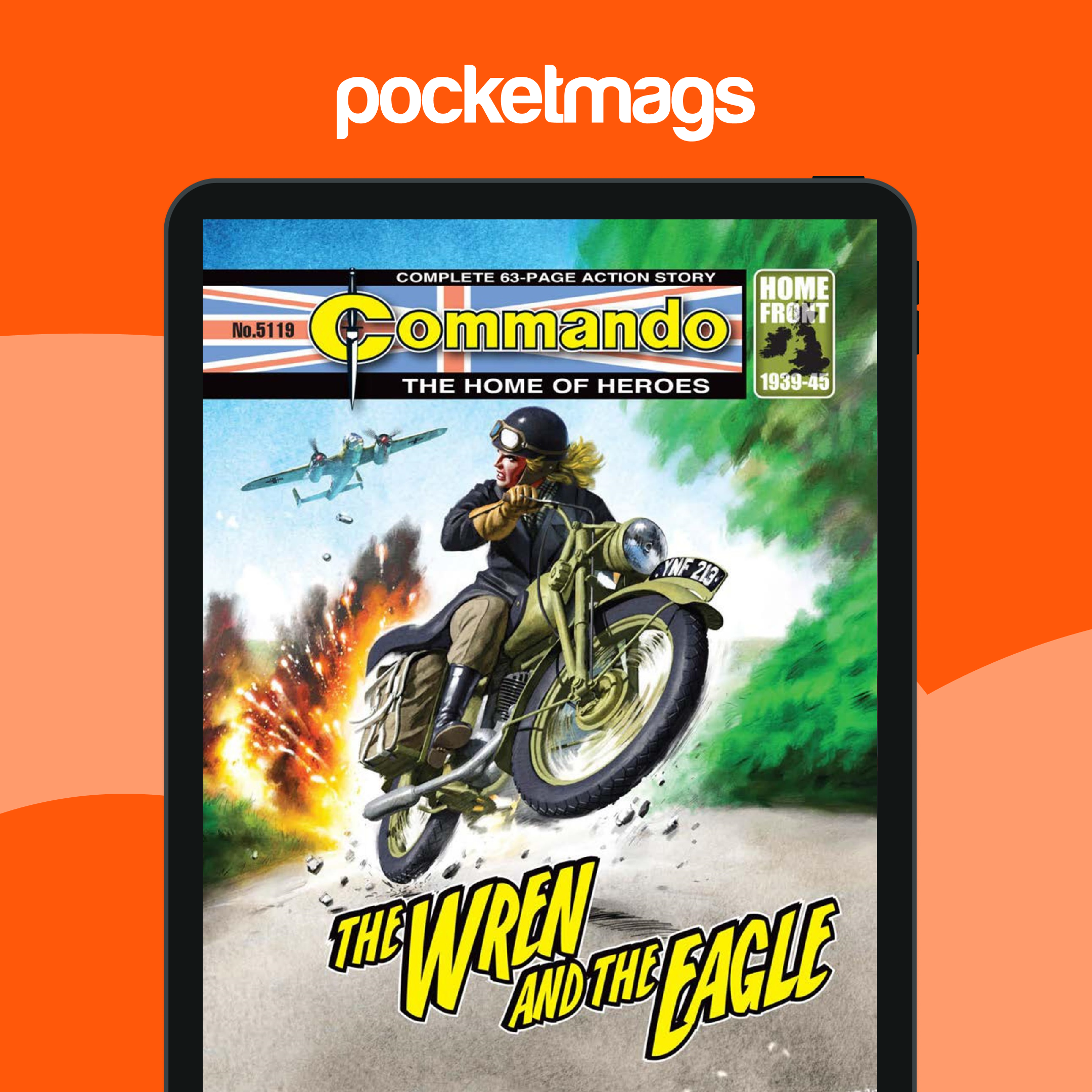 Commando Magazine - 5119 Back Issue