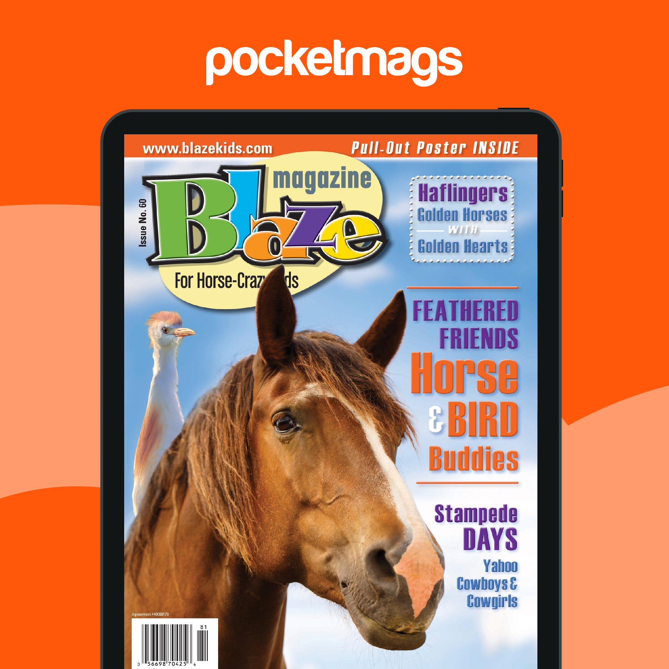 Blaze Magazine For Horse Crazy Kids - No 60 Spring 2018 Retour à l ...