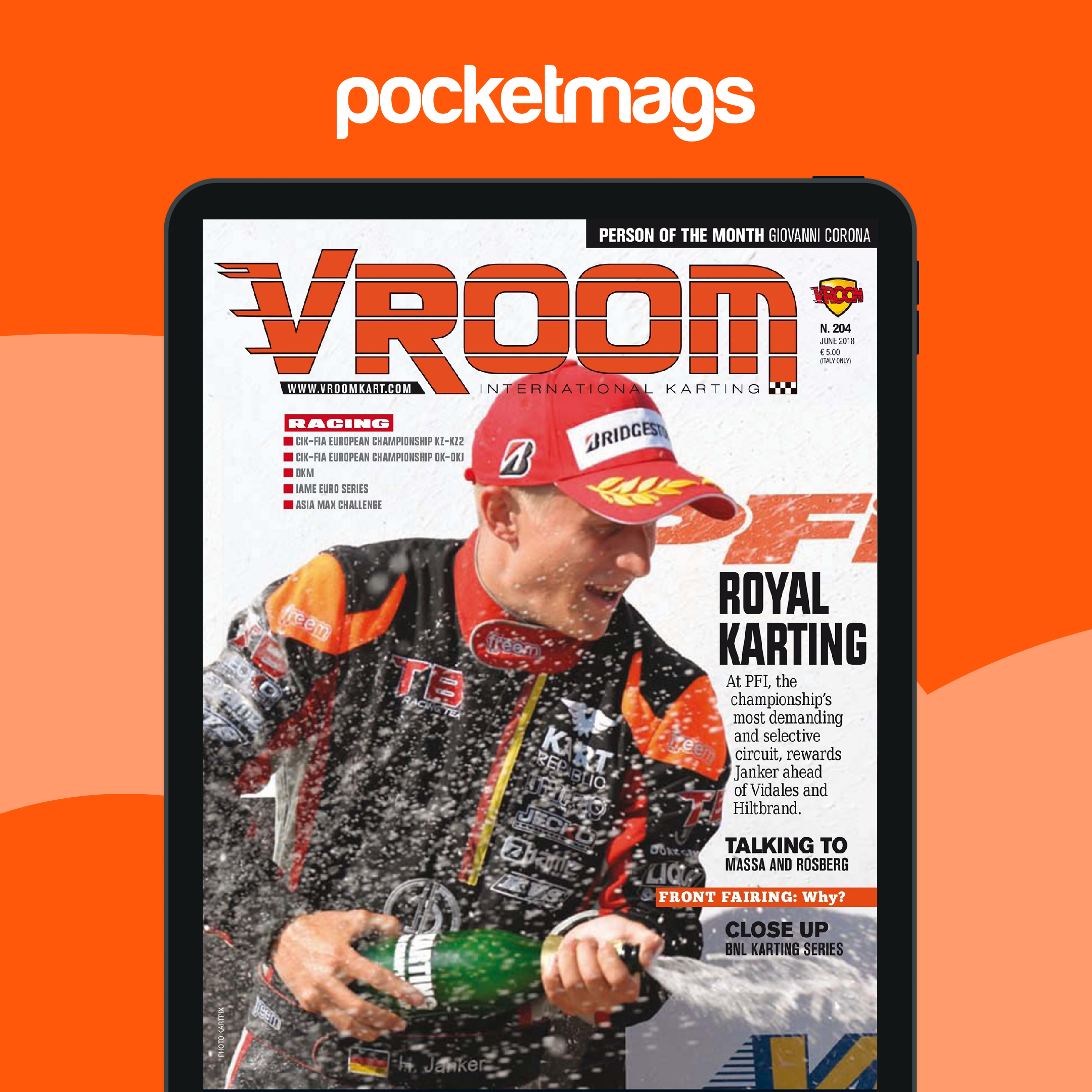 Vroom International Magazine - n. 204 June 2018 Vorige editie