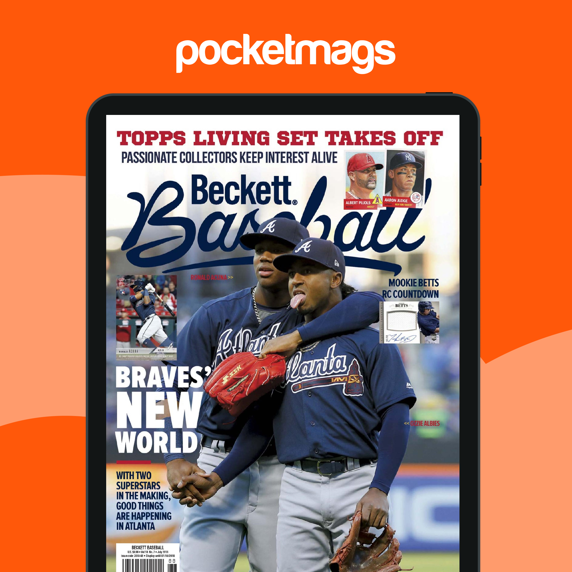 Beckett Baseball Magazine - July 2018 Back Issue