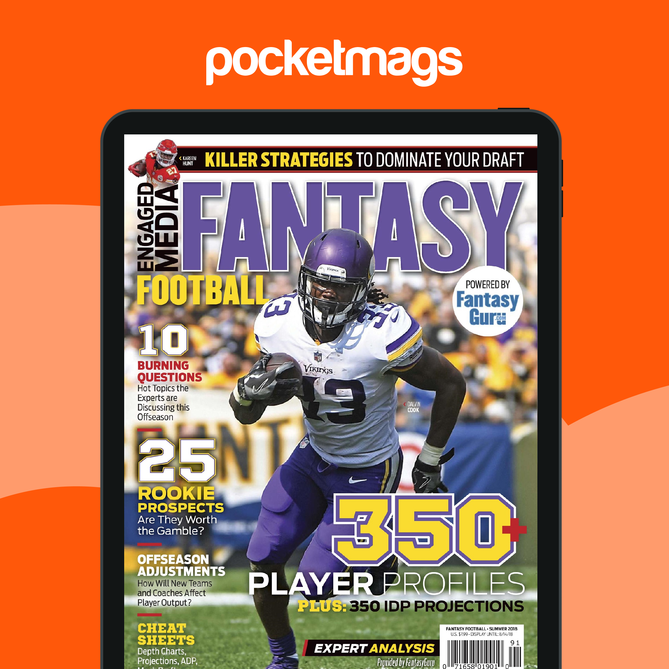 Engaged Sports Magazine Subscriptions and Fantasy Football Summer 2018 ...