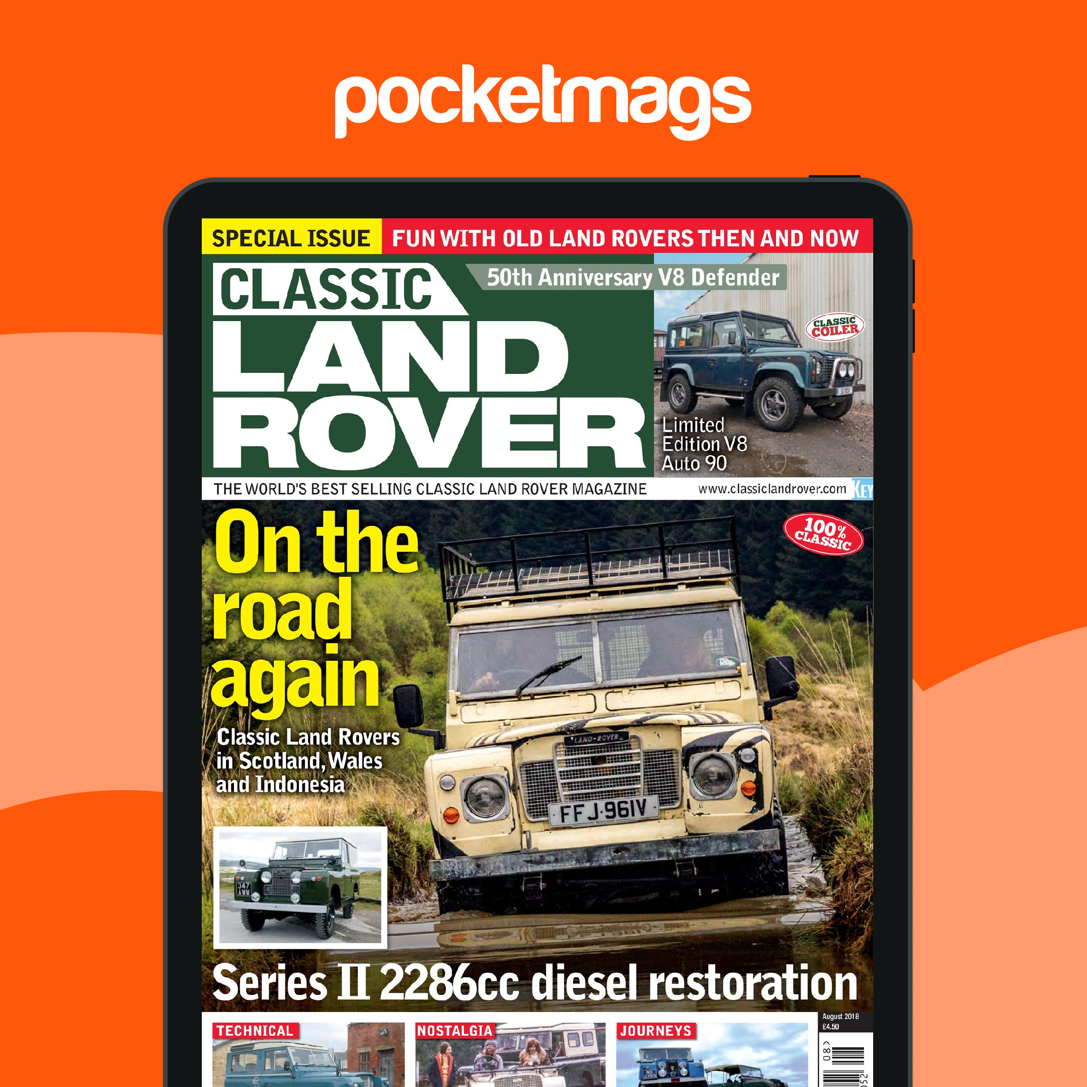 Classic Land Rover Magazine - August 2018 Edição anterior