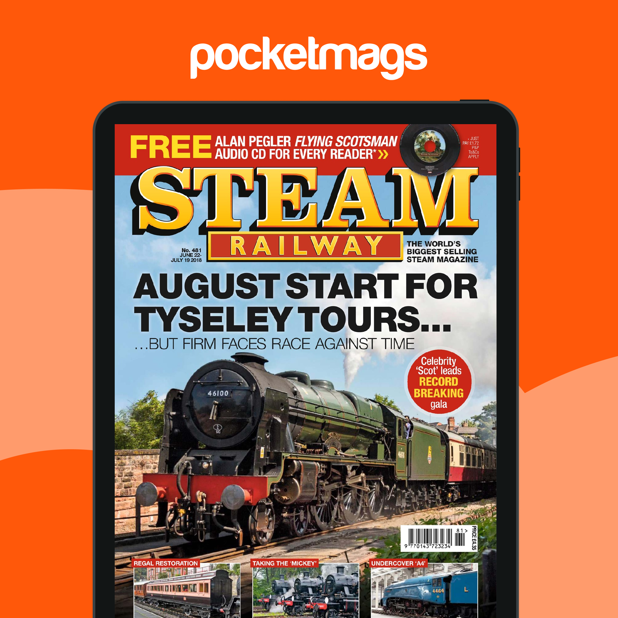 Steam Railway Magazine - Issue 481 Back Issue