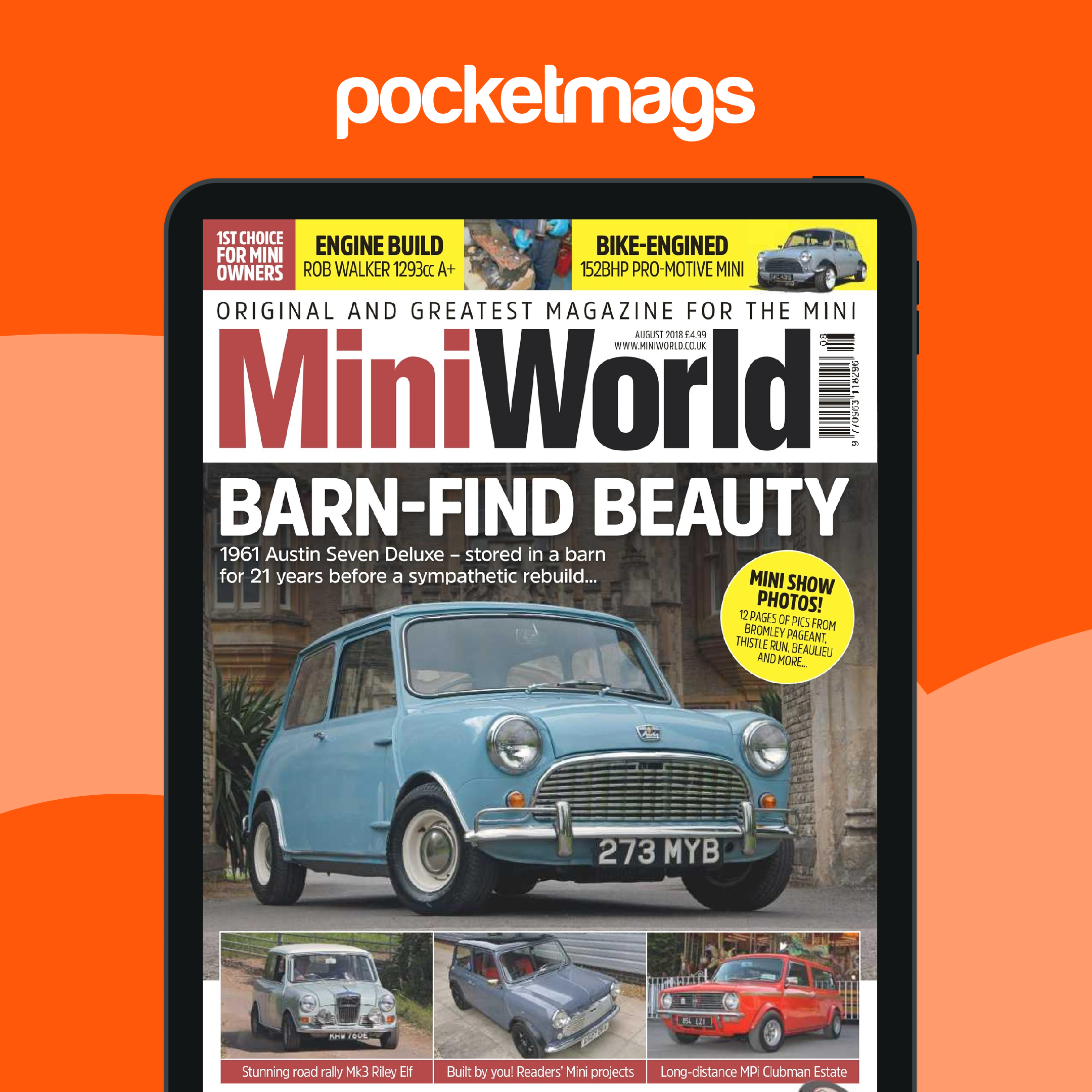 Mini World Magazine - August 2018 Retour à l'édition précédente
