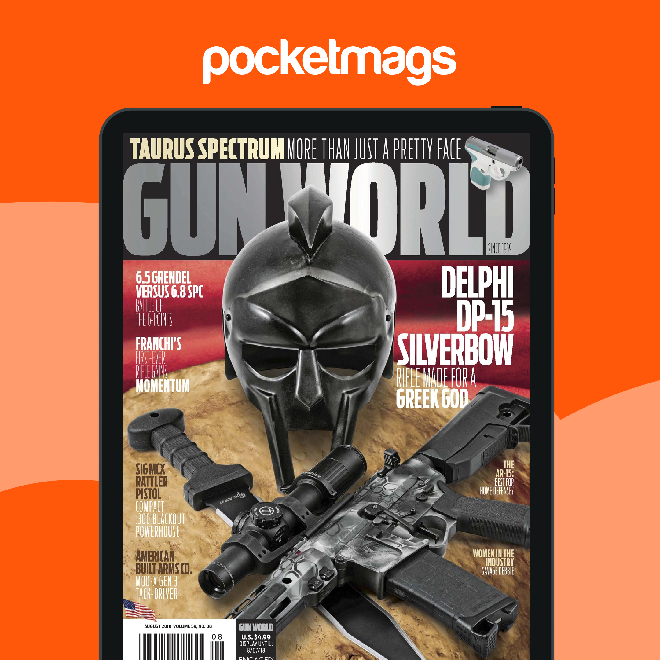 Gun World Magazine - August 2018 Back Issue