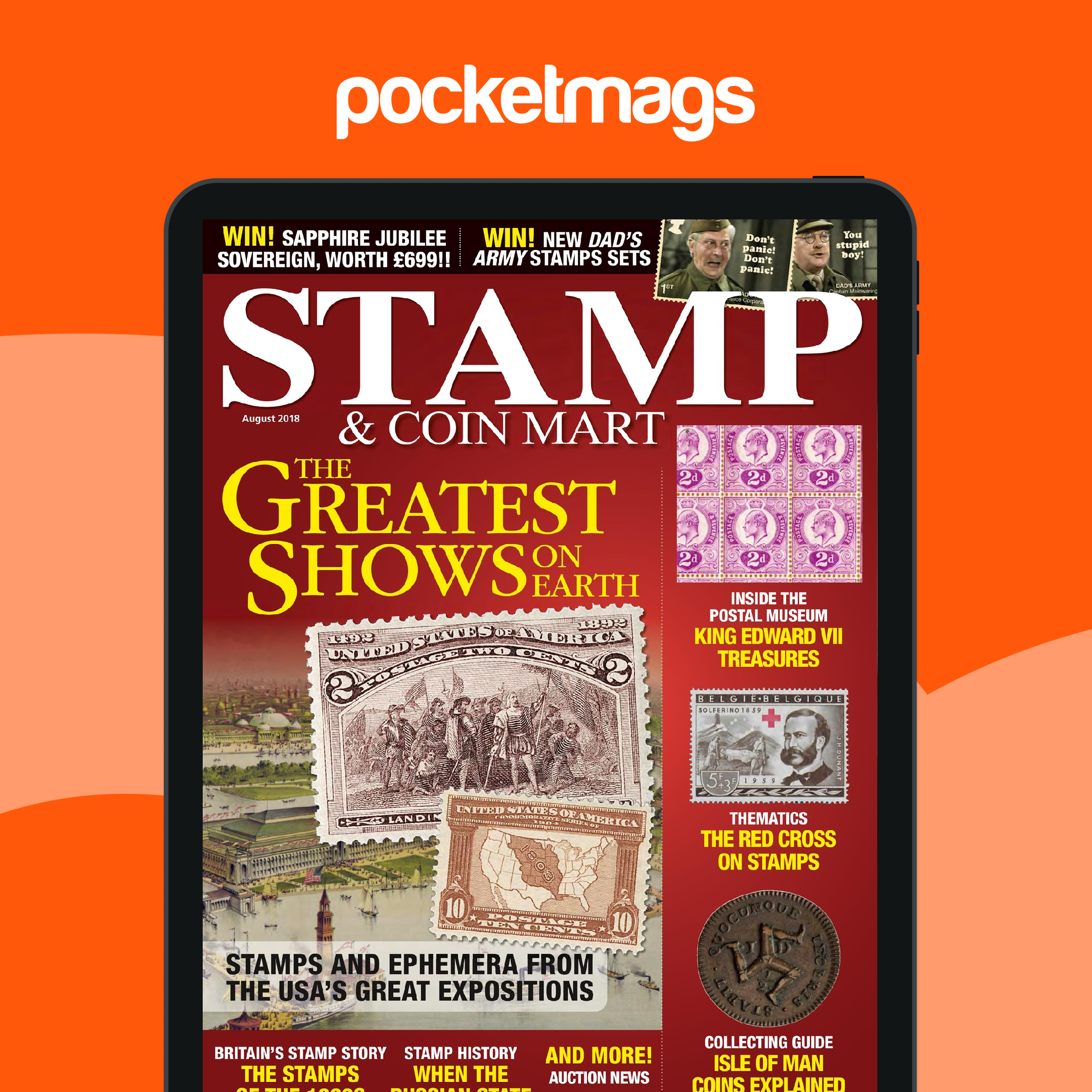 Stamp Collector Magazine - August 2018 Edición anterior
